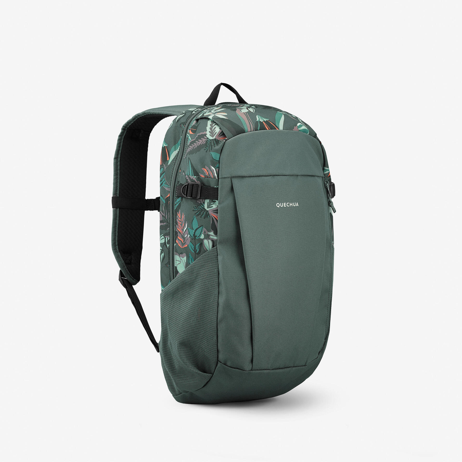 20 L Hiking Backpack - Arpenaz NH100 - Green - print