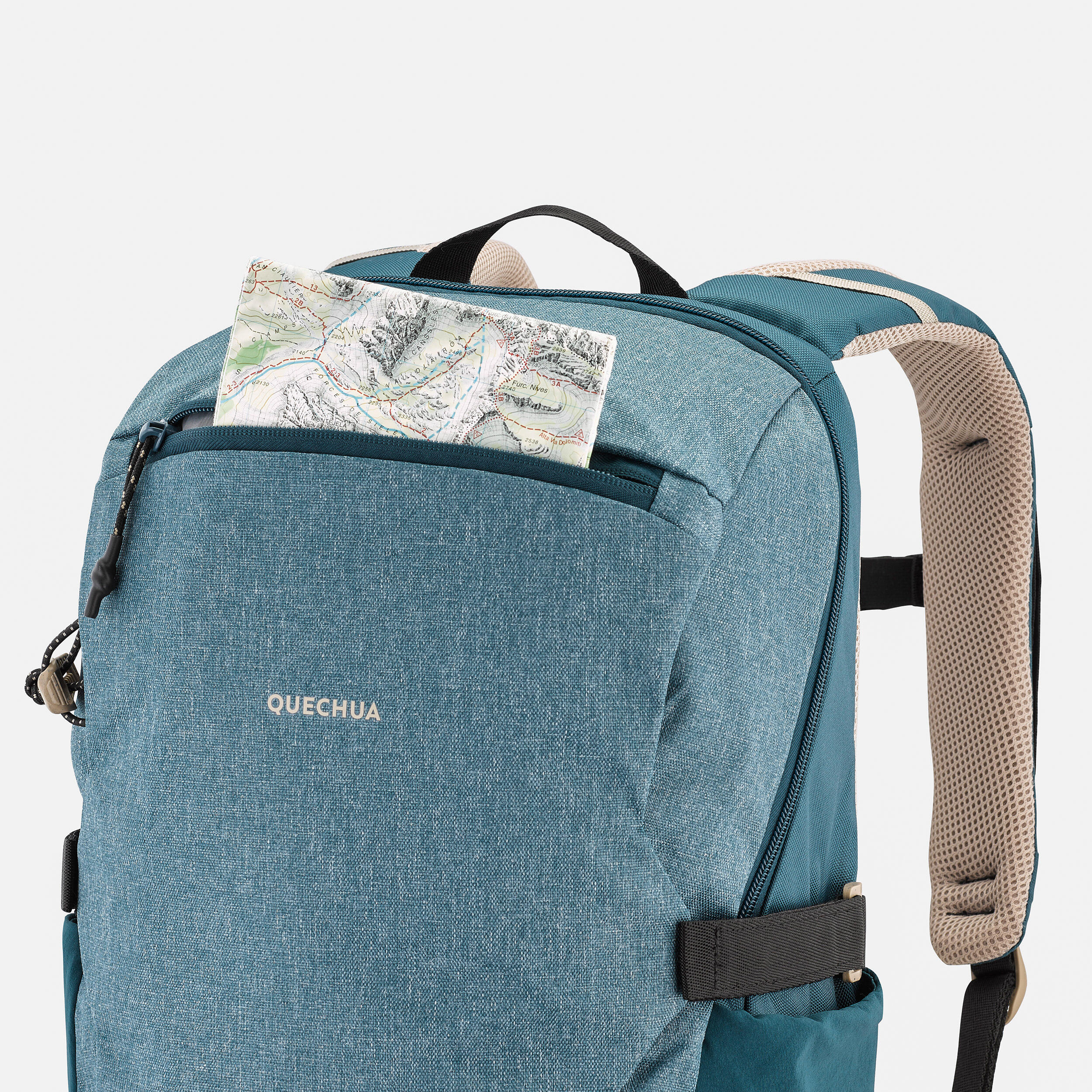 Arpenaz 500 20L insulated hiking backpack - Ice blue - Decathlon