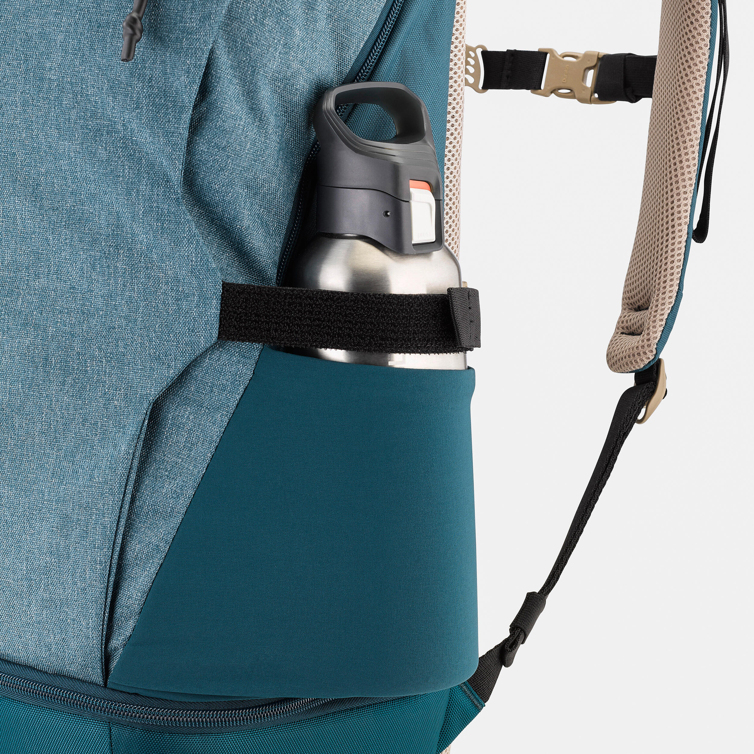 Arpenaz 500 20L insulated hiking backpack - Ice blue - Decathlon