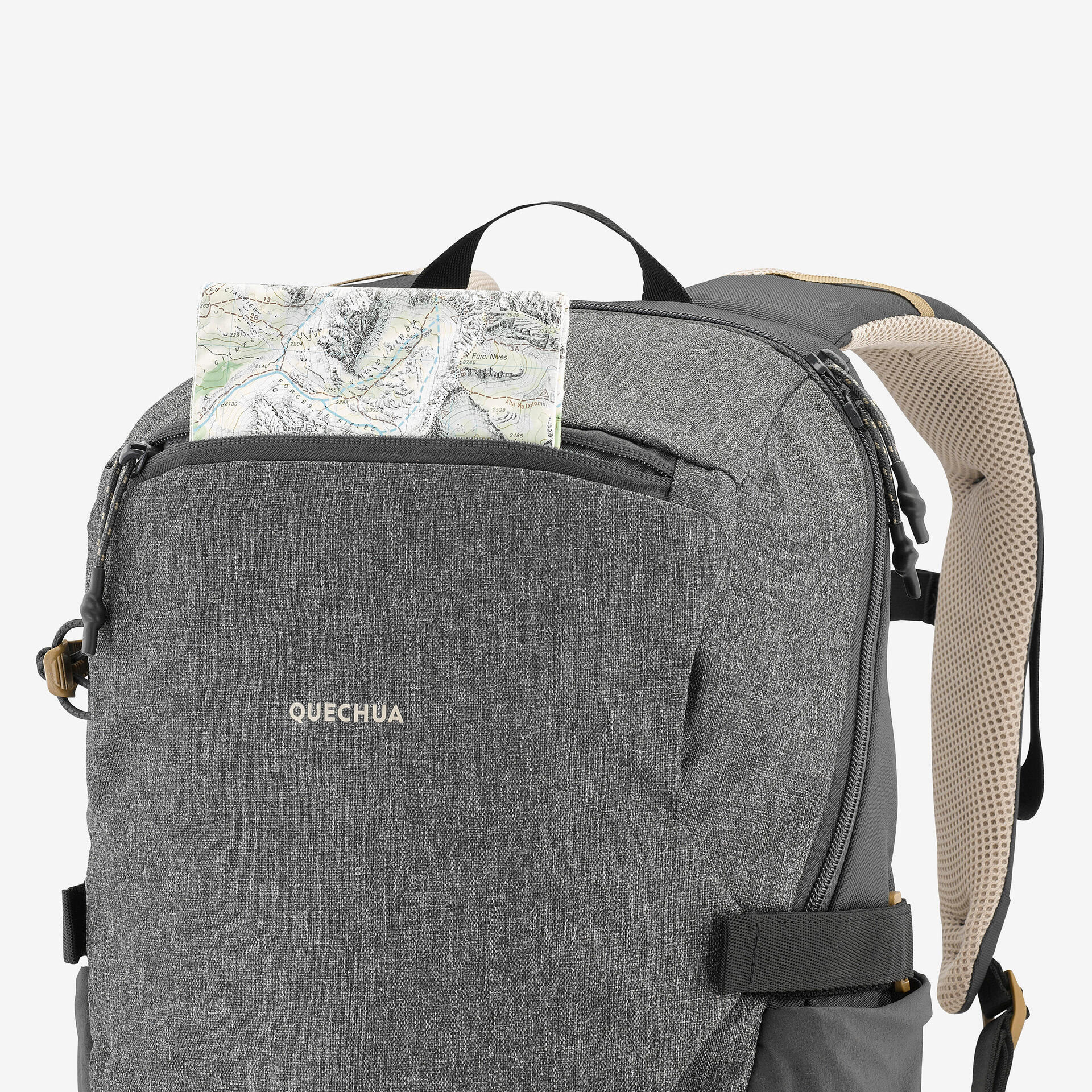 NH500 Arpenaz 20L insulated hiking backpack - Ice grey
