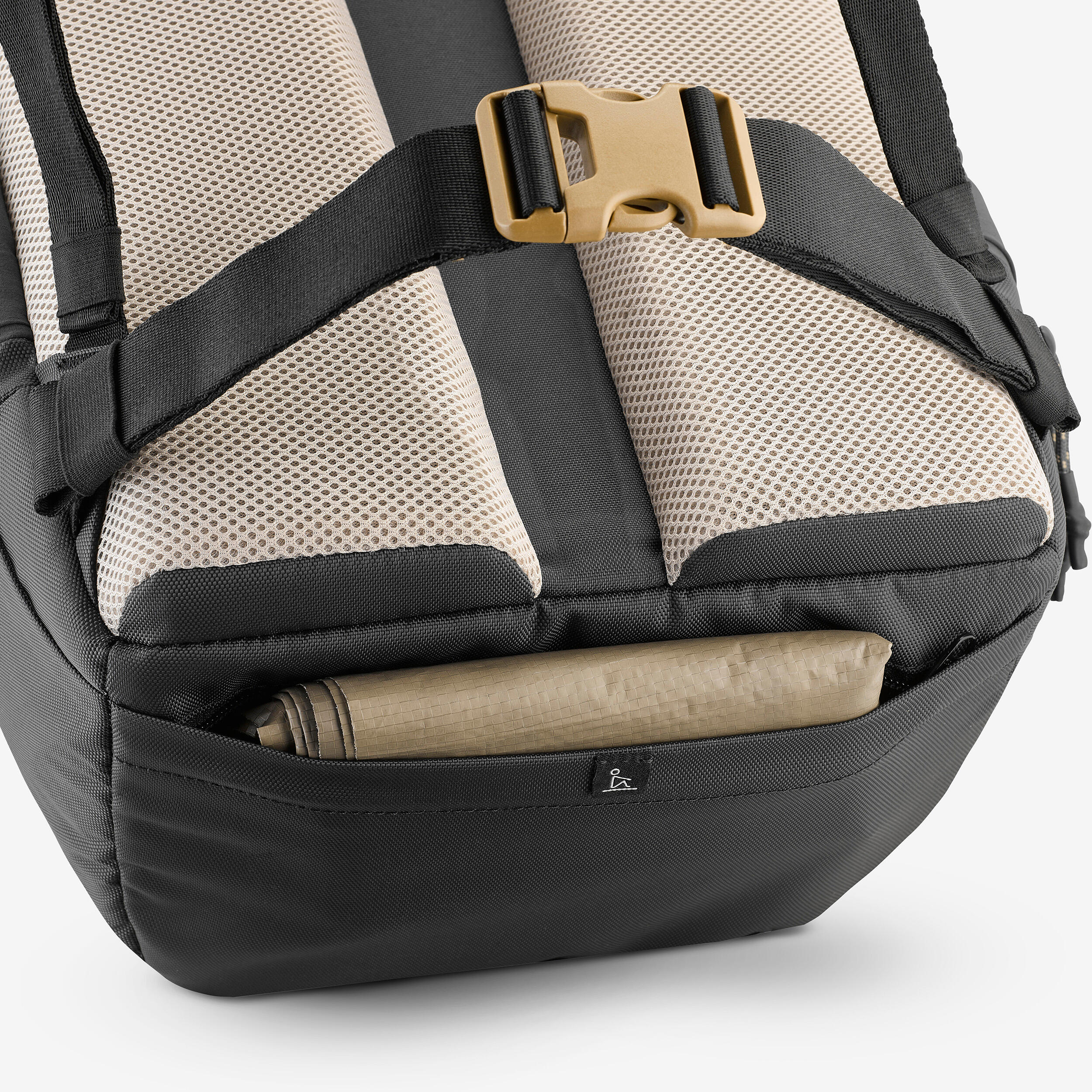 Arpenaz 500 30L insulated hiking backpack - Ice grey - Decathlon