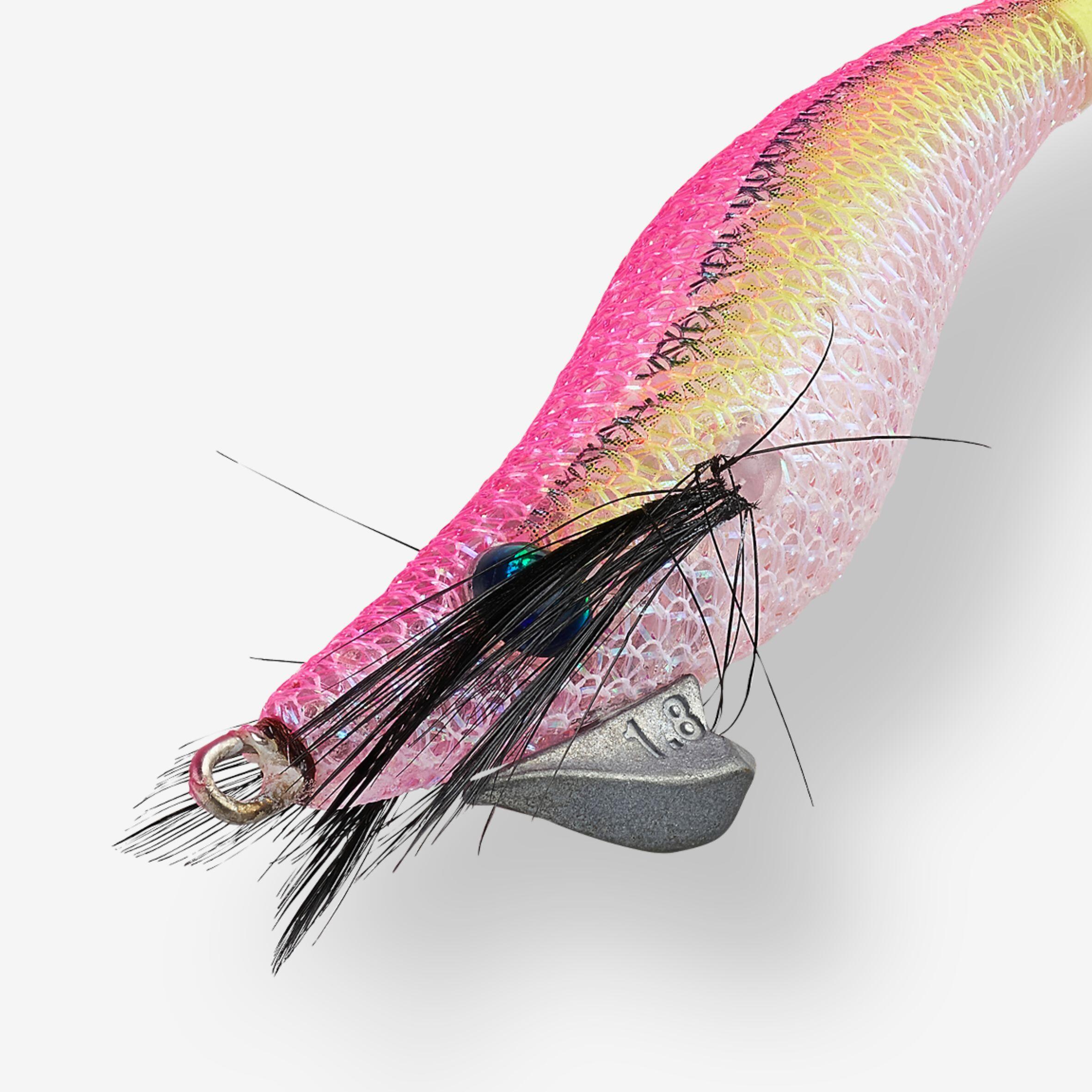 Cuttlefish and squid fishing shallow sinking jig EBIKA 1.8/85 Pink ...
