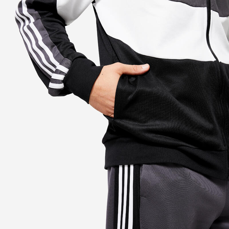 Survetement Colorblock De Fitness Cardio Adidas Homme Noir Adidas