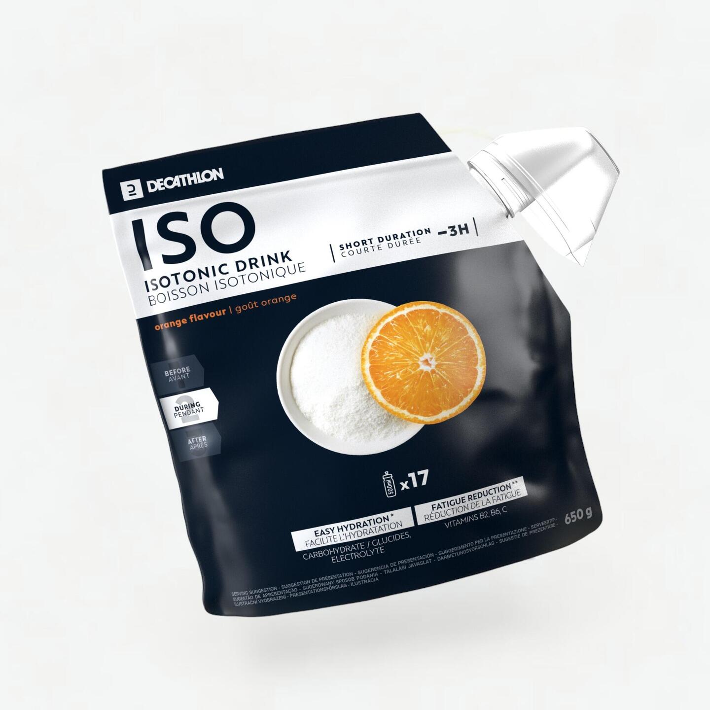 ISO Isotonic Drink Powder 650 g - Orange