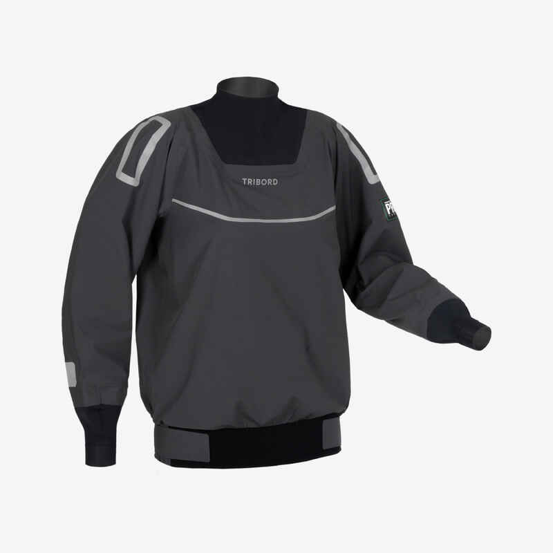Men’s Sailing Lightweight Shell Jacket Offshore Pro Series Charcoal ...