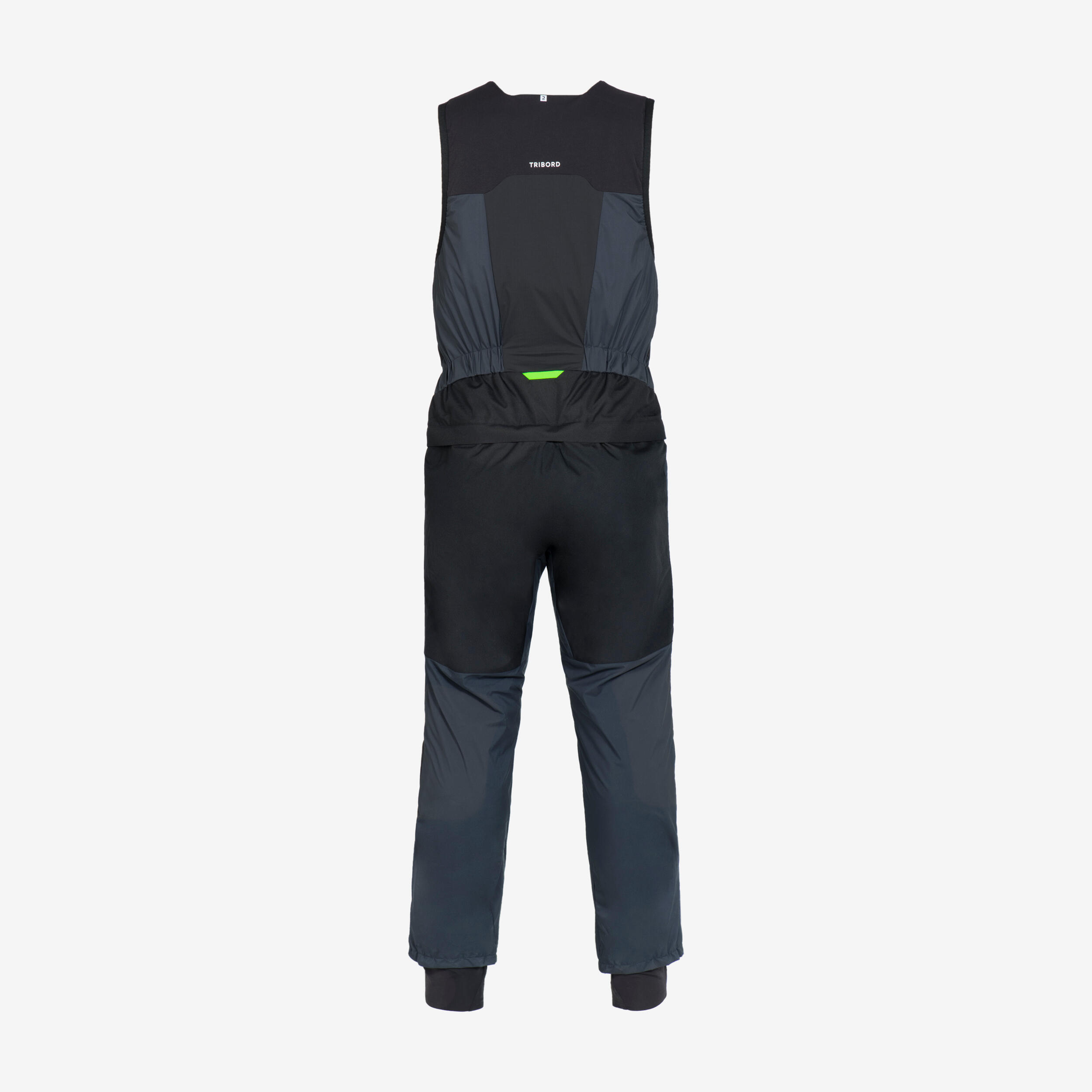 Men's merino-lined sailing dungarees - Offshore Pro Series carbon grey ...