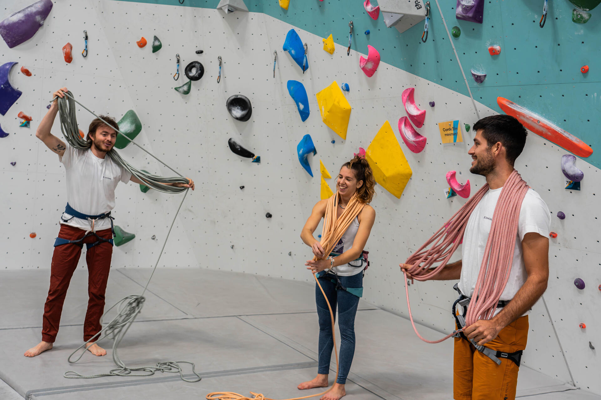 Climbing Rope 10 mm x 45 m - Klimb Gym green