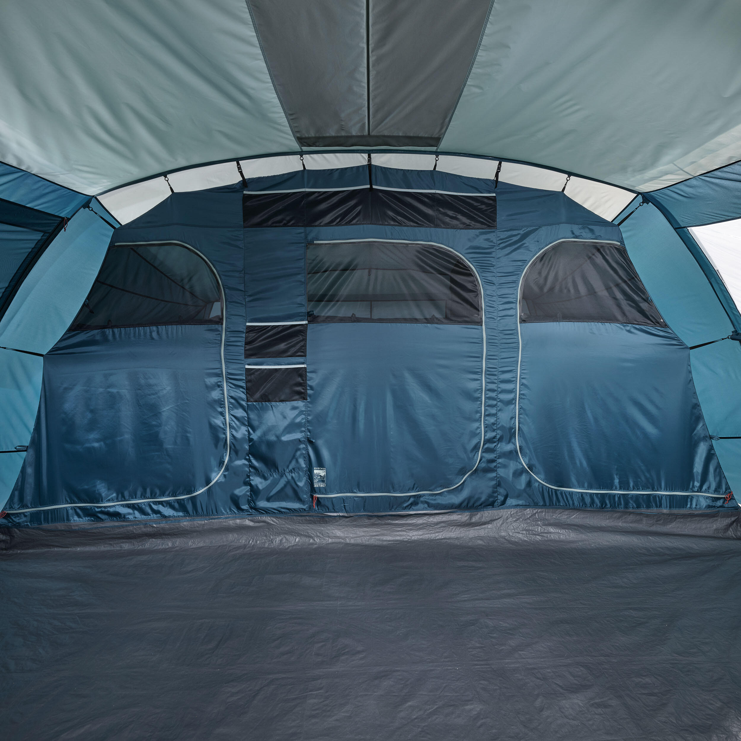 Camping hoop tent - Arpenaz 6.3 - 6-Person - 3 Rooms QUECHUA | Decathlon