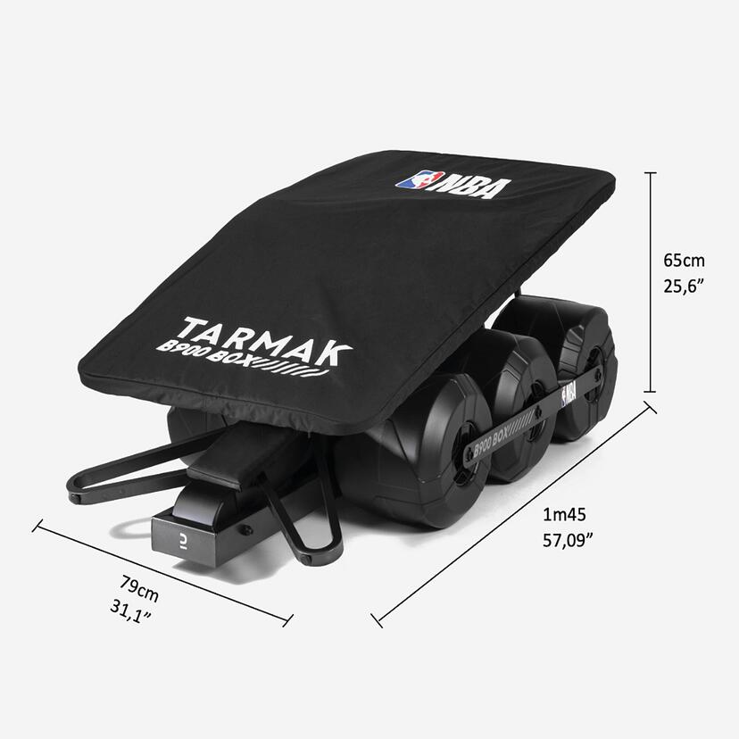 Basketball Standing Backboard Hoop B900 Box NBA. Adjustable 2.10 to 3.05m