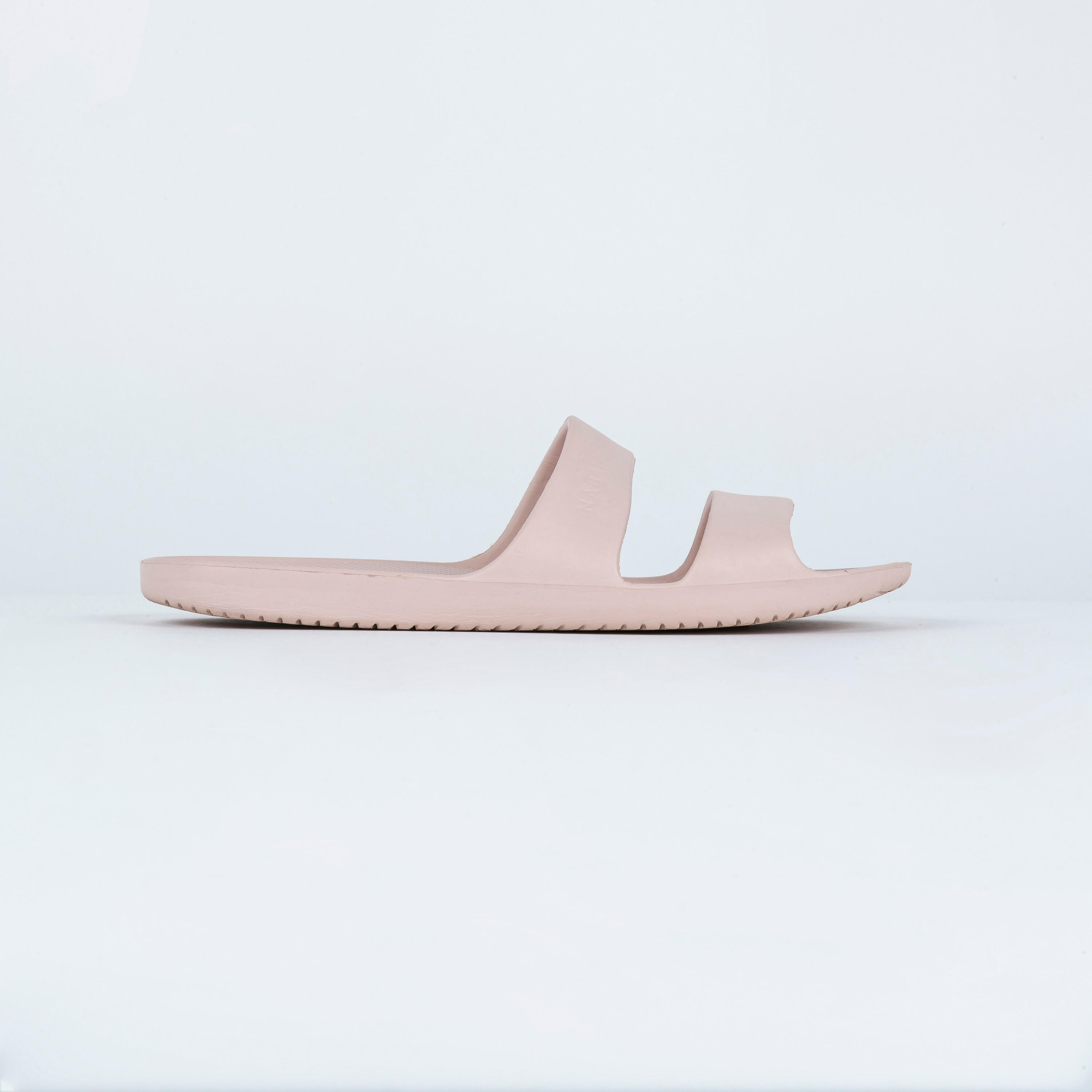 Women's Pool Sandals – Slap 100 Basic - Quartz pink - Nabaiji - Decathlon