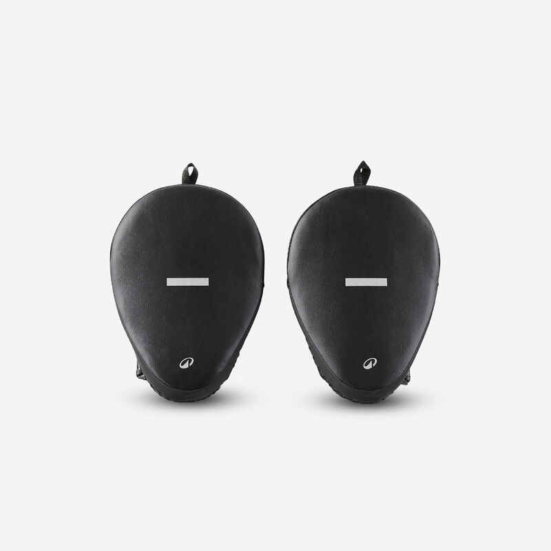 Manoplas de box curvas con correas de ajuste - Decathlon