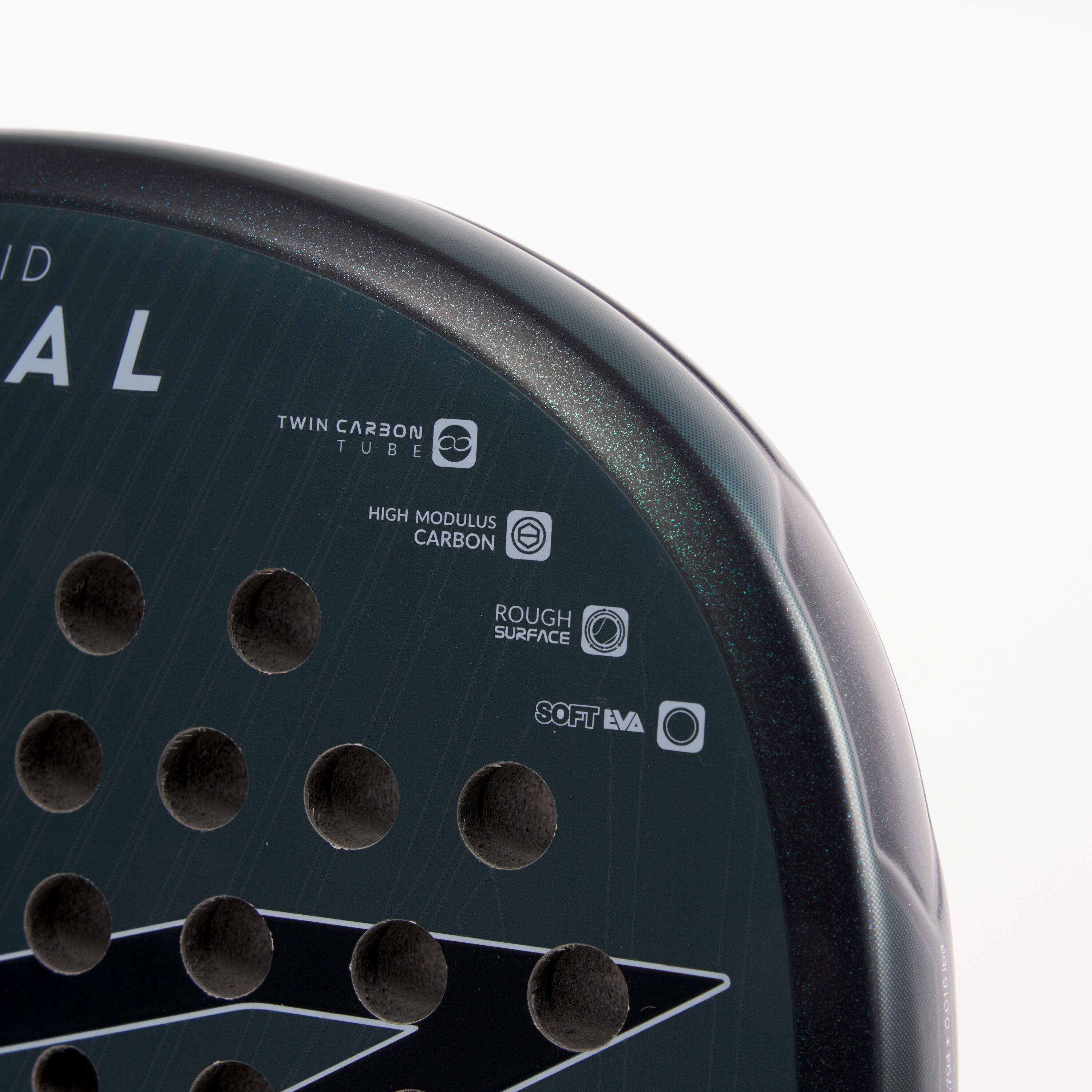 Padel Racket, Hybrid Metal - Dark grey - Kuikma - Decathlon