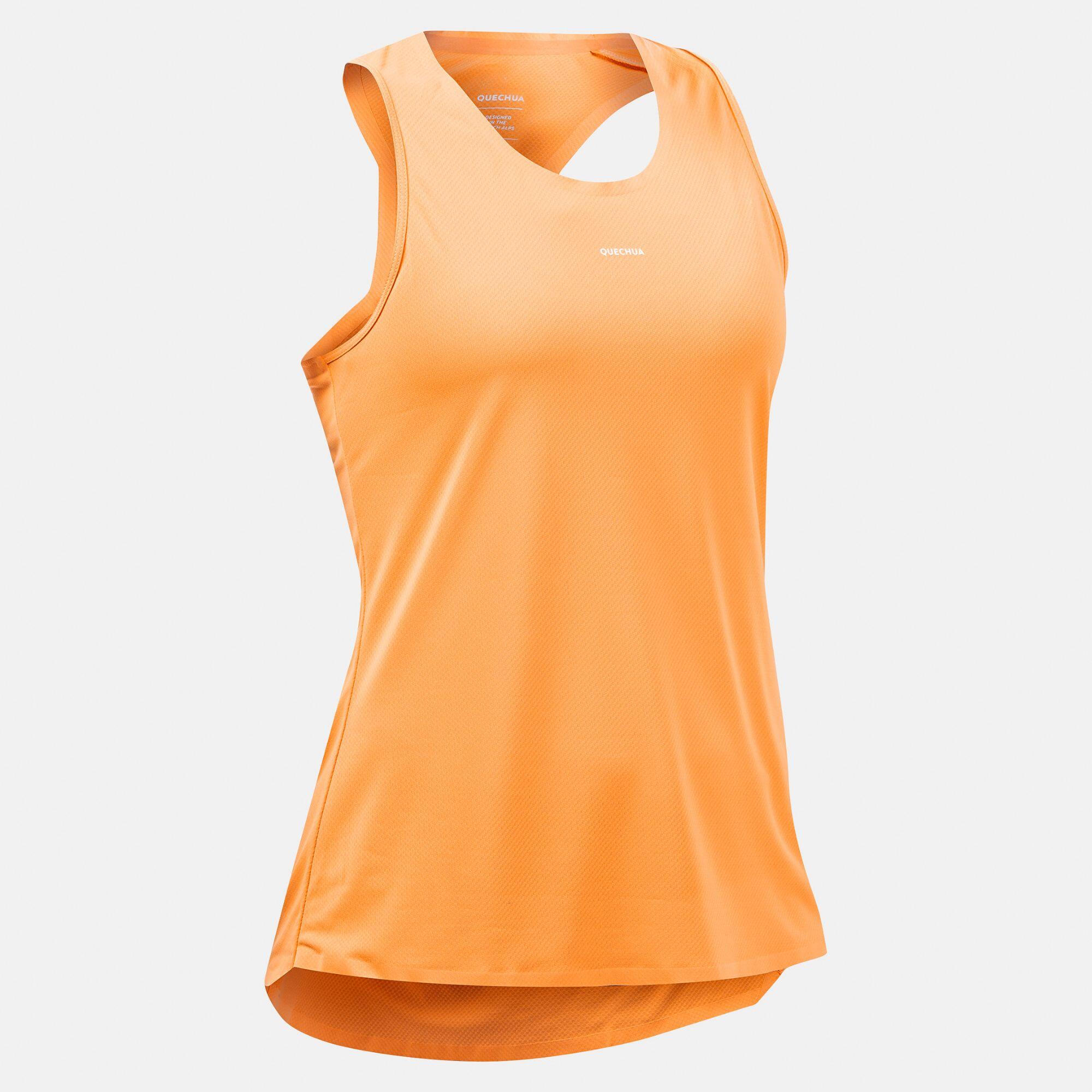Playera sin mangas de senderismo para mujer MH500 - Decathlon