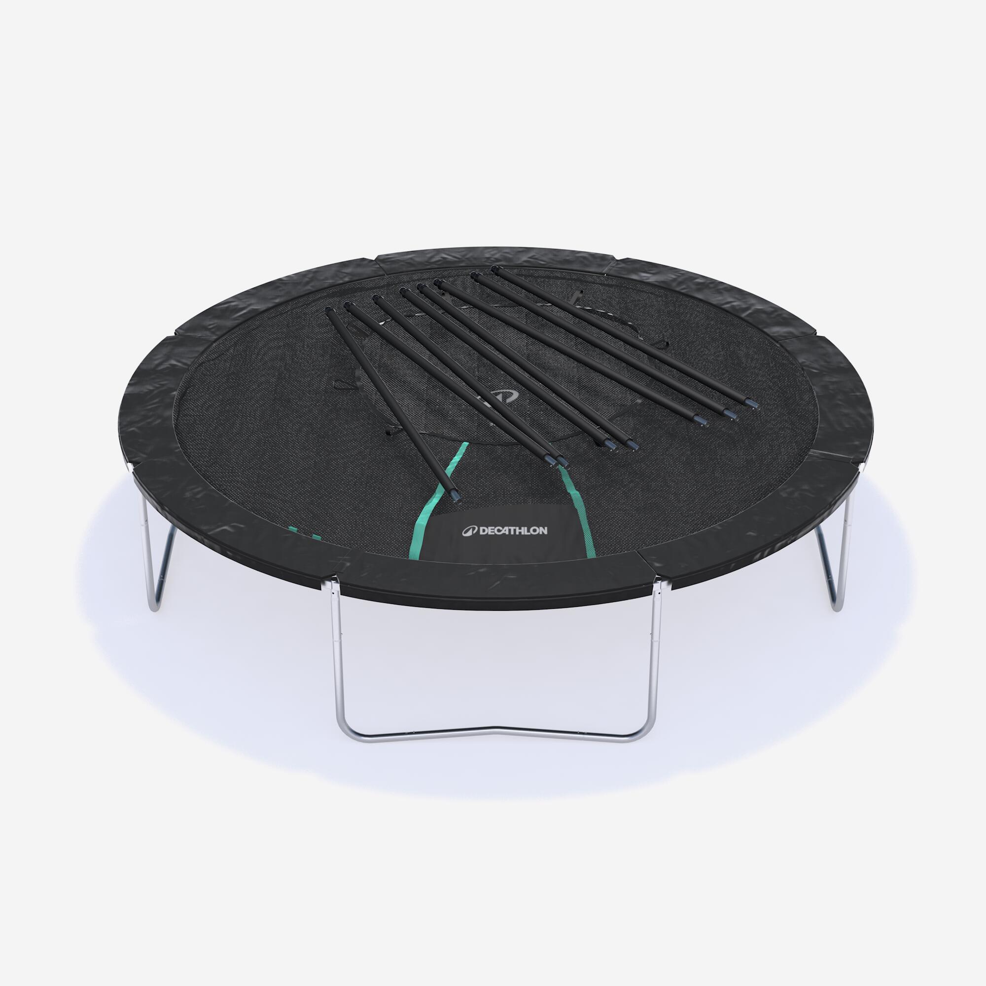 Trampoline 420 with Safety Net - Tool-Free Assembly - Decathlon