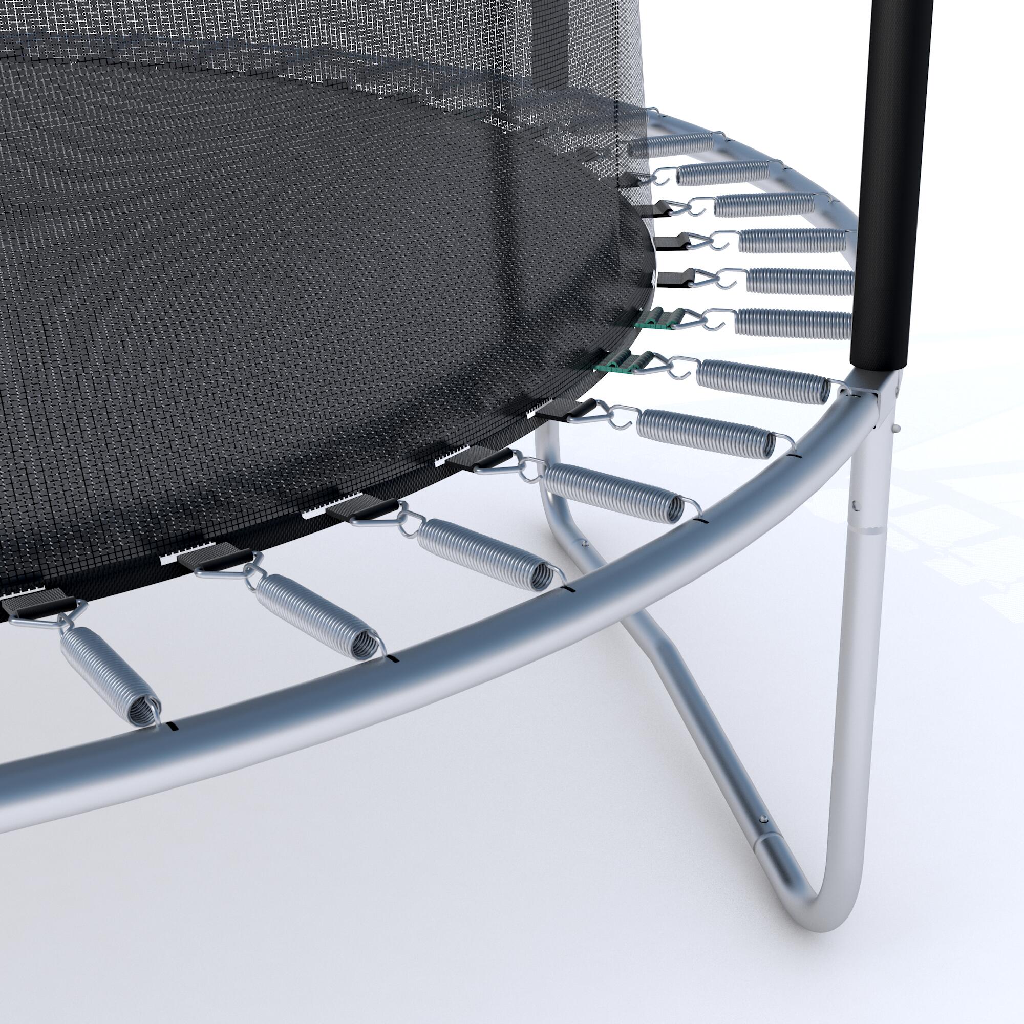 Trampoline 300 with Netting - Tool-Free Design - Decathlon