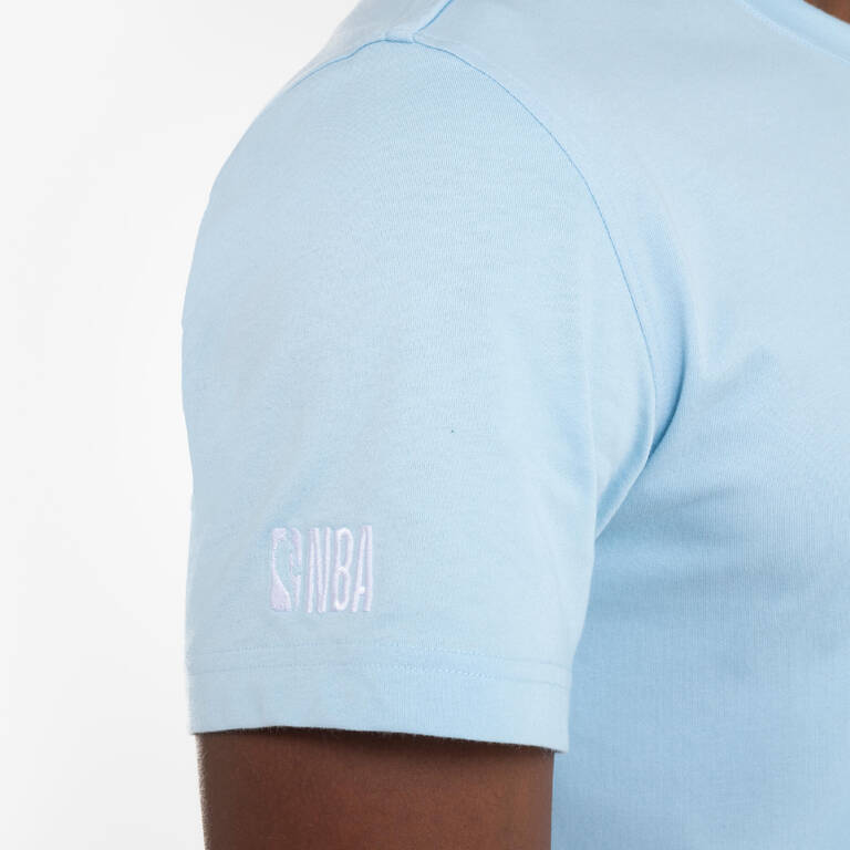 អាវយឺតកីឡាបាល់បោះបុរស/នារី TS 900 NBA Warriors - ពណ៌ខៀវ - Decathlon