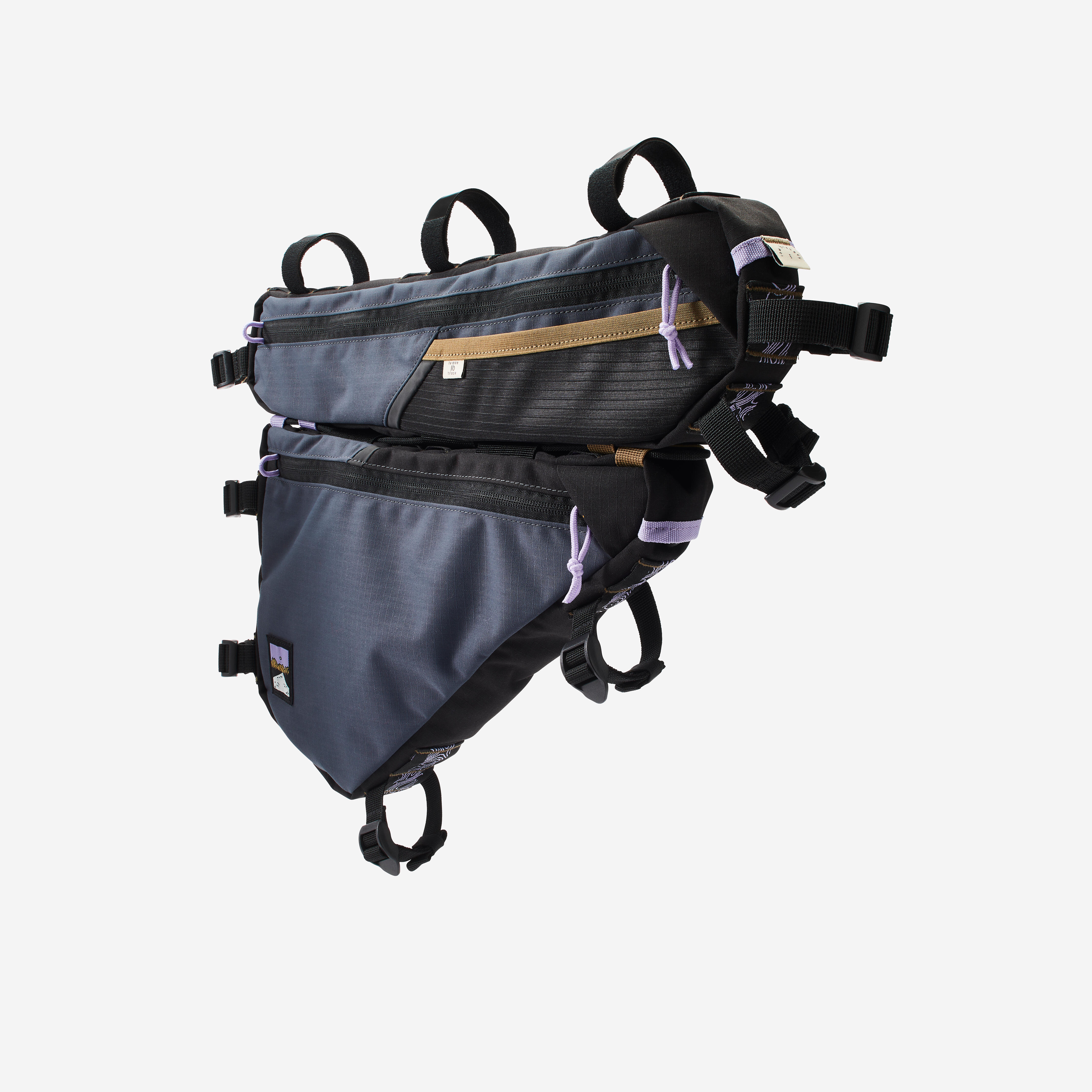 Bike Half-Frame Bag - 2.5 Litre XPLR Medium - Lavender purple ...