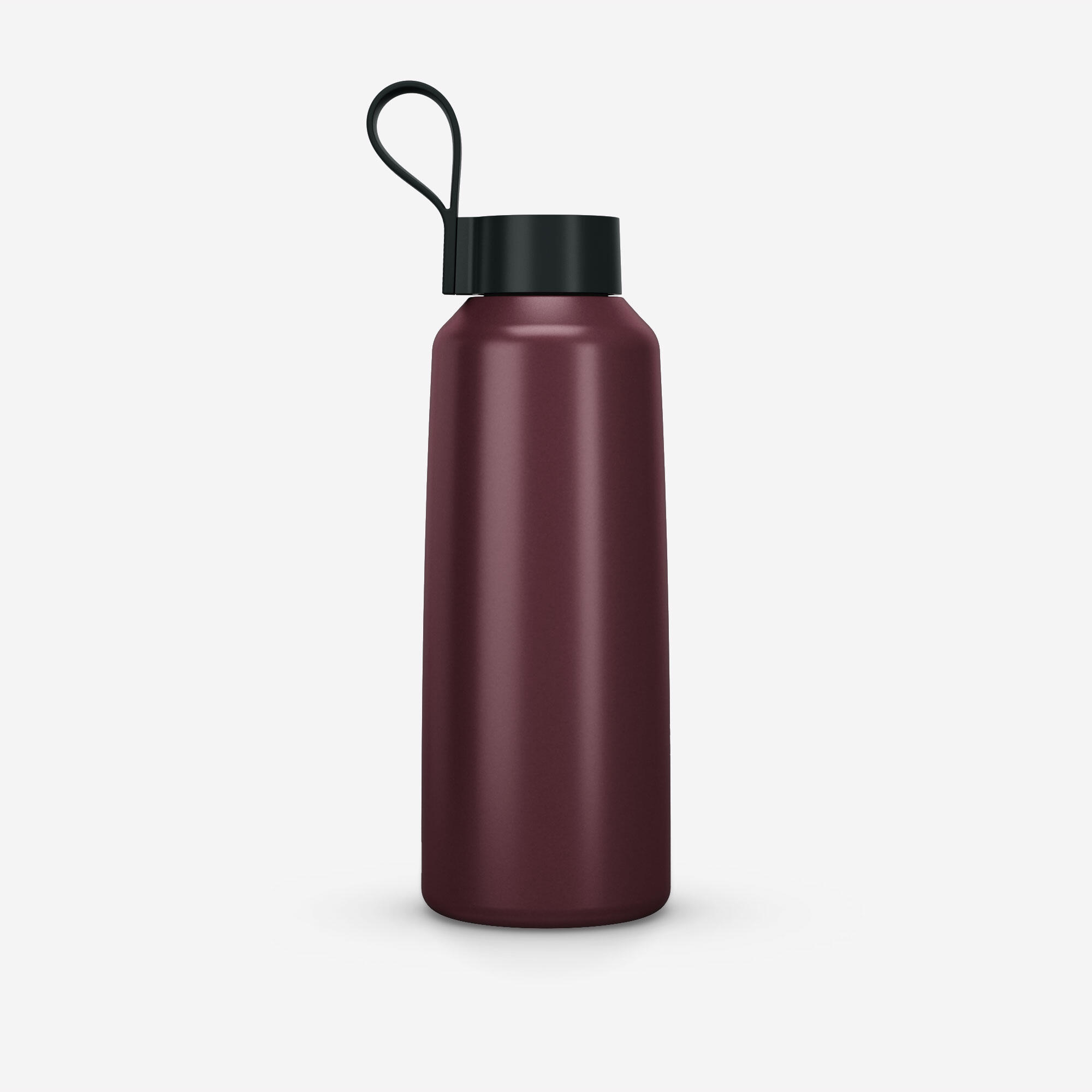 BOTELLA INOX 1L CON TAPA DE ROSCA PARA SENDERISMO BURDEOS - Decathlon