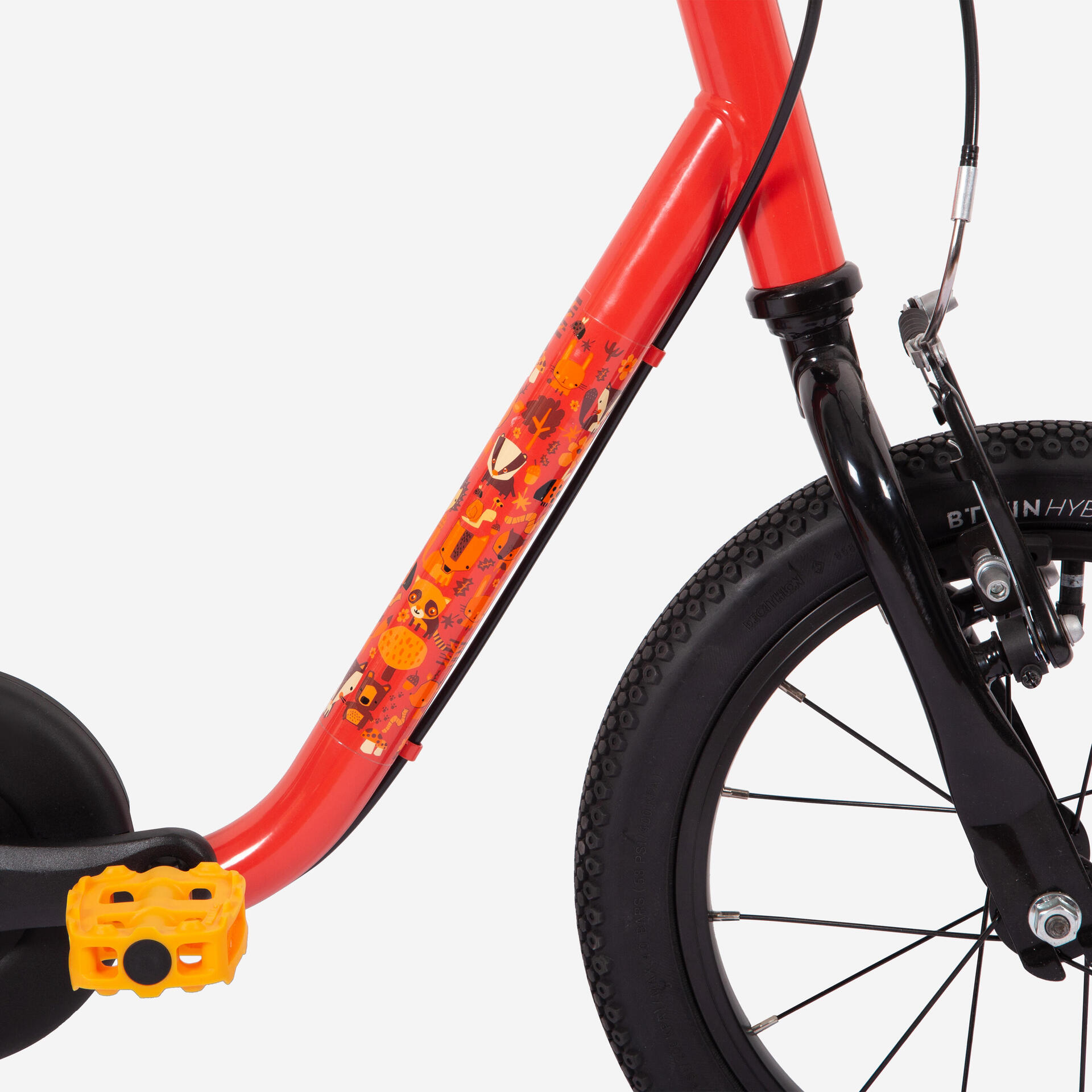 14" Bike 500 - Red