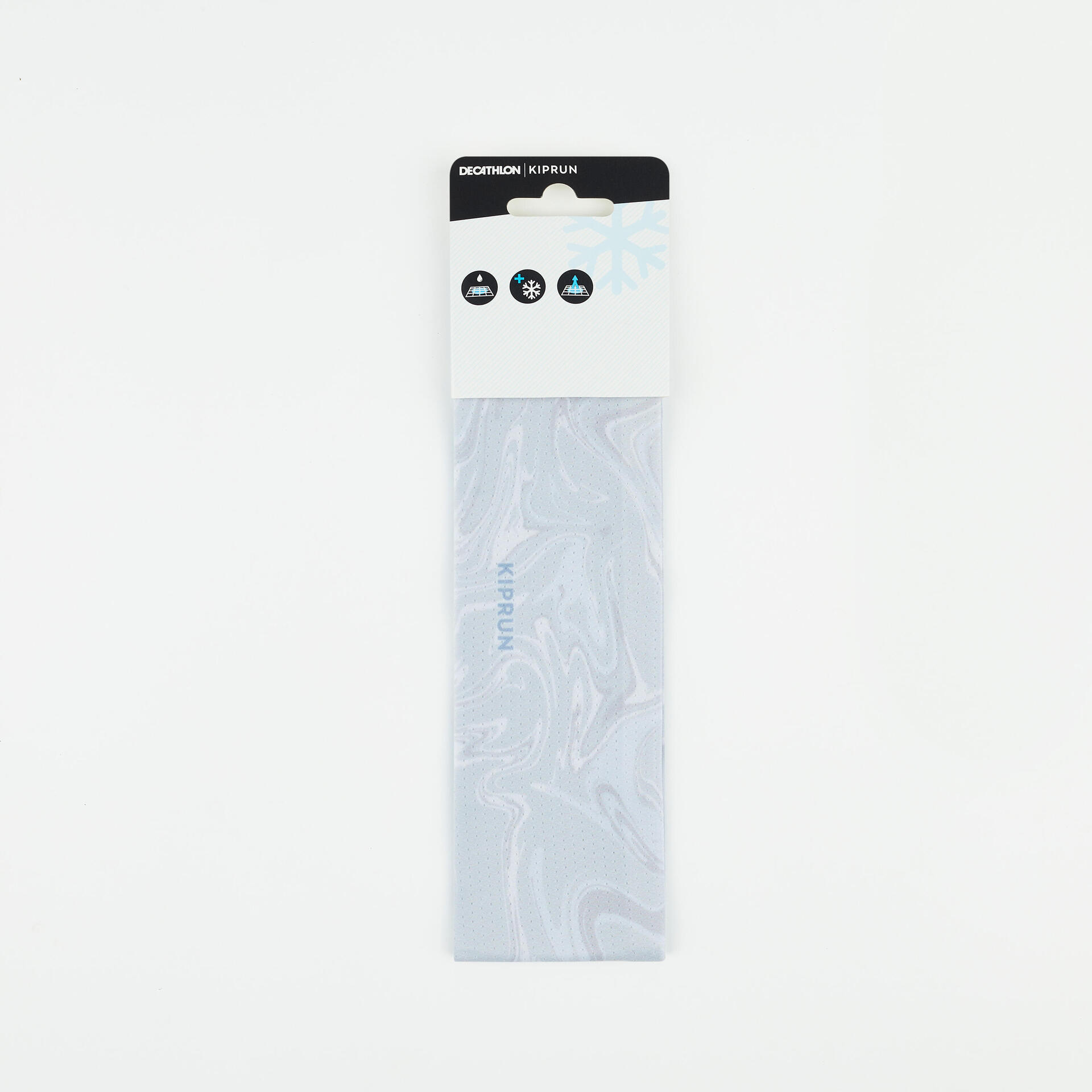Running Headband - Light Grey Graphic