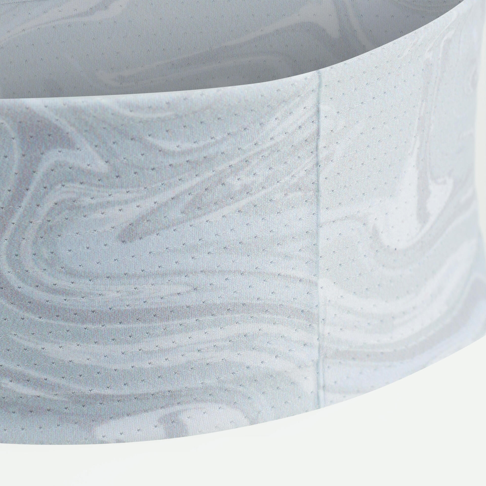 Running Headband - Light Grey Graphic