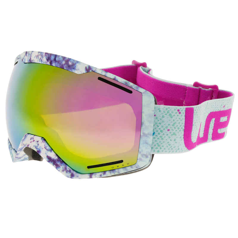 Wed'ze Bones Feminine 500 S2 Ski and Snowboard Variable Weather Goggles ...