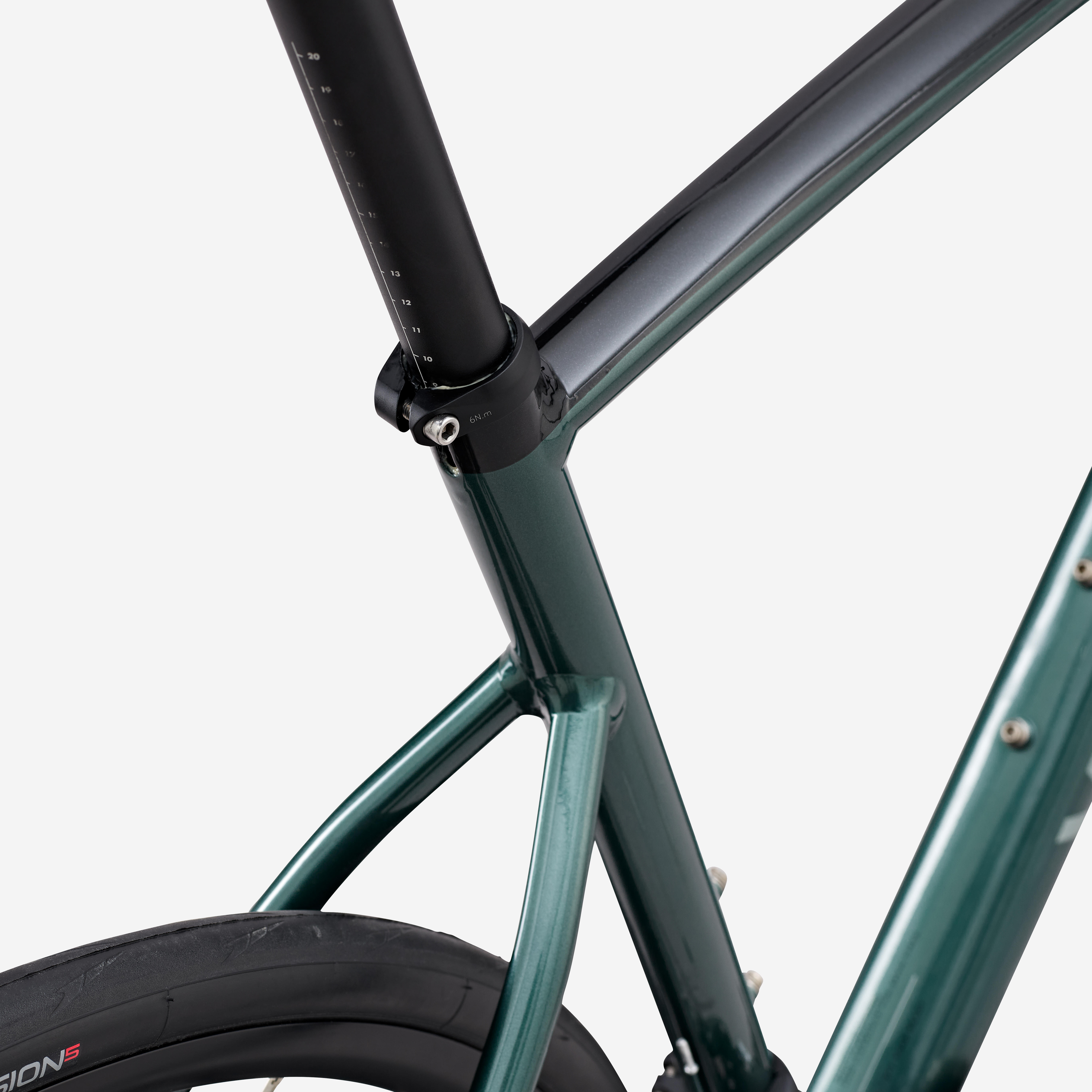 Endurance Road Bike - Shimano Tiagra 2x10-Speed NCR AF - Ash green - Van rysel - Decathlon