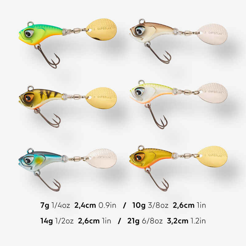 SPINTAIL WAKA BACK BLUE CHART - Decathlon