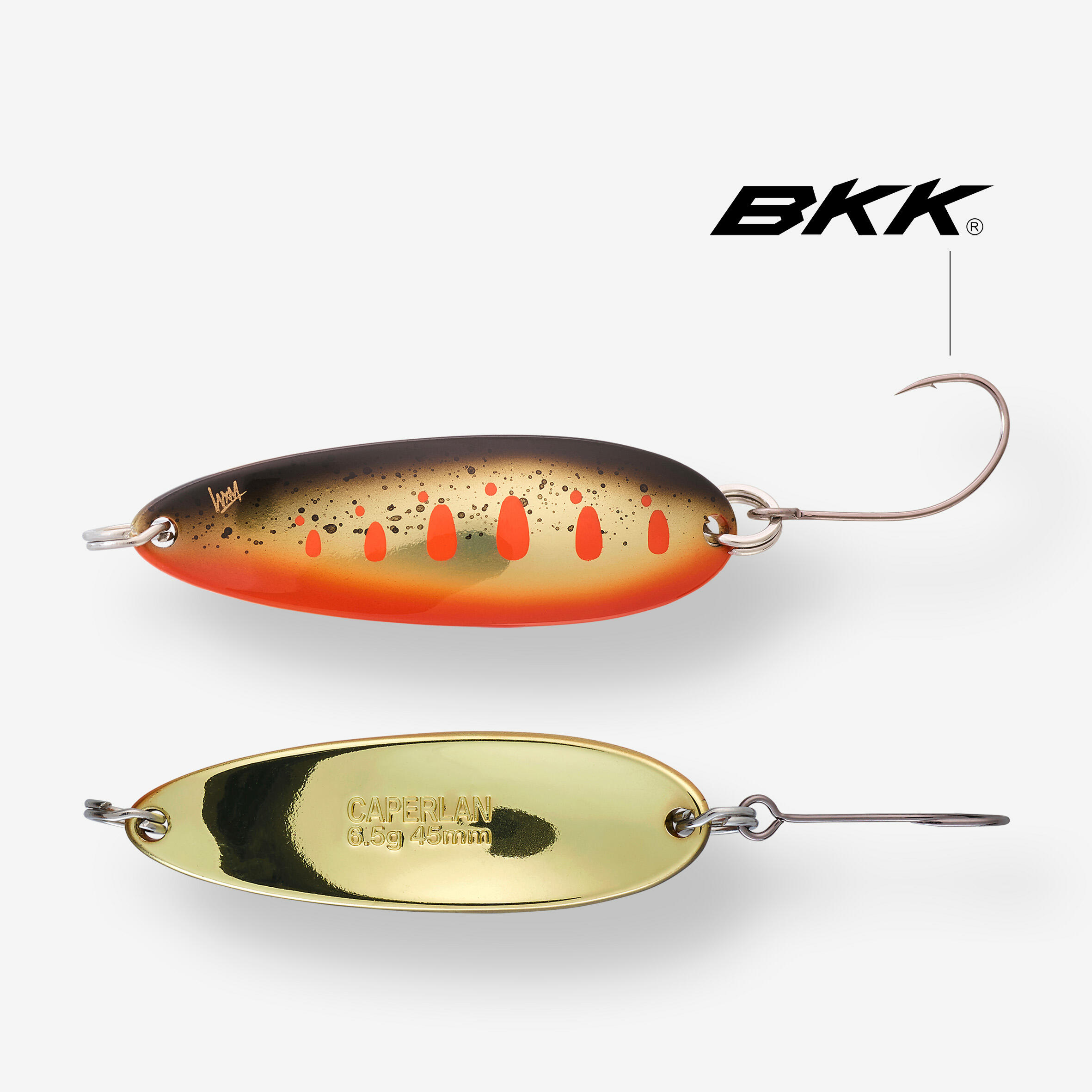 COLHER ONDULANTE MICRO DE PESCA À TRUTA KEA MCO 4,5 CM 6,5 G YAMAME ...