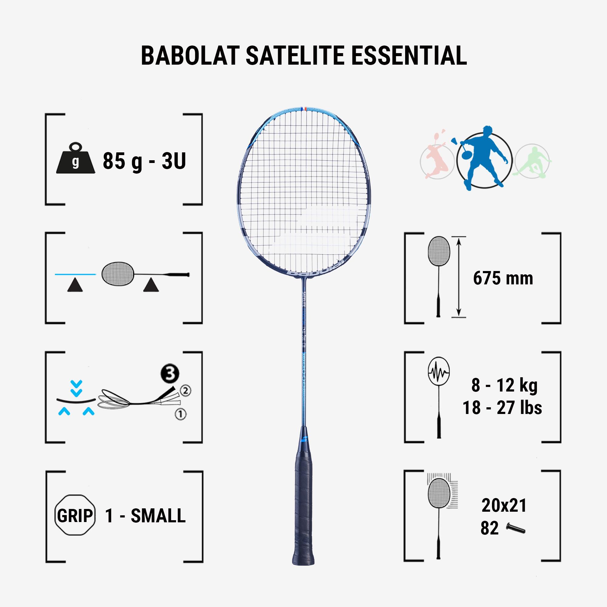 Badminton Racket Satelite Essential BABOLAT | Decathlon