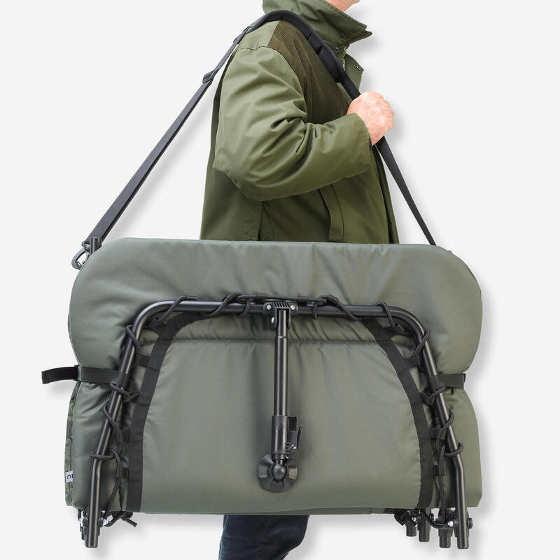 Karpfenliege Bedchair Wildtrack | CAPERLAN | Decathlon.ch