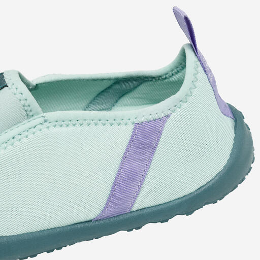 Adult’s elasticated water shoes - Aquashoes 120 Eucalyptus - Decathlon