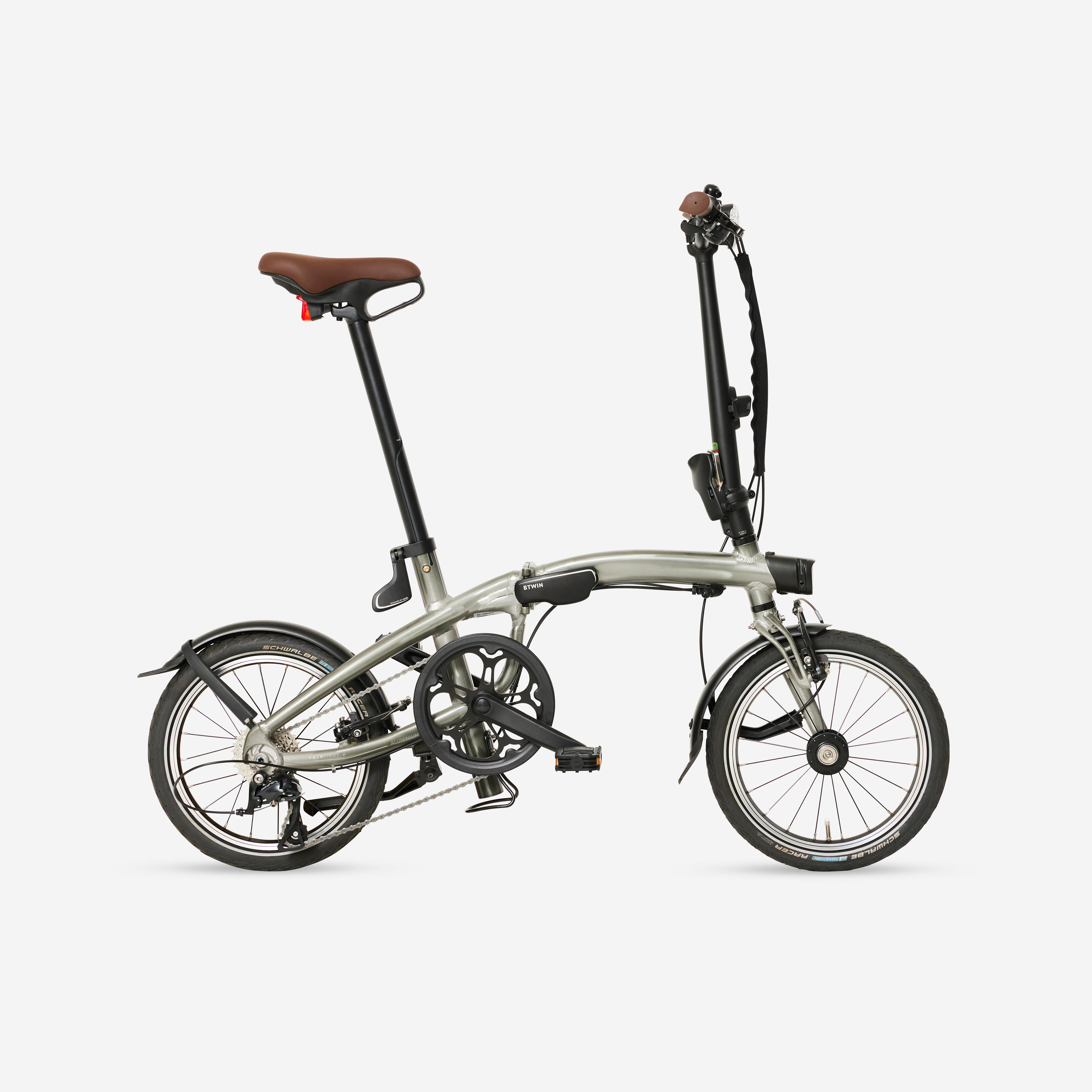 Ultra-Compact Folding Bike Fold Light 1 Second Aluminium - Decathlon