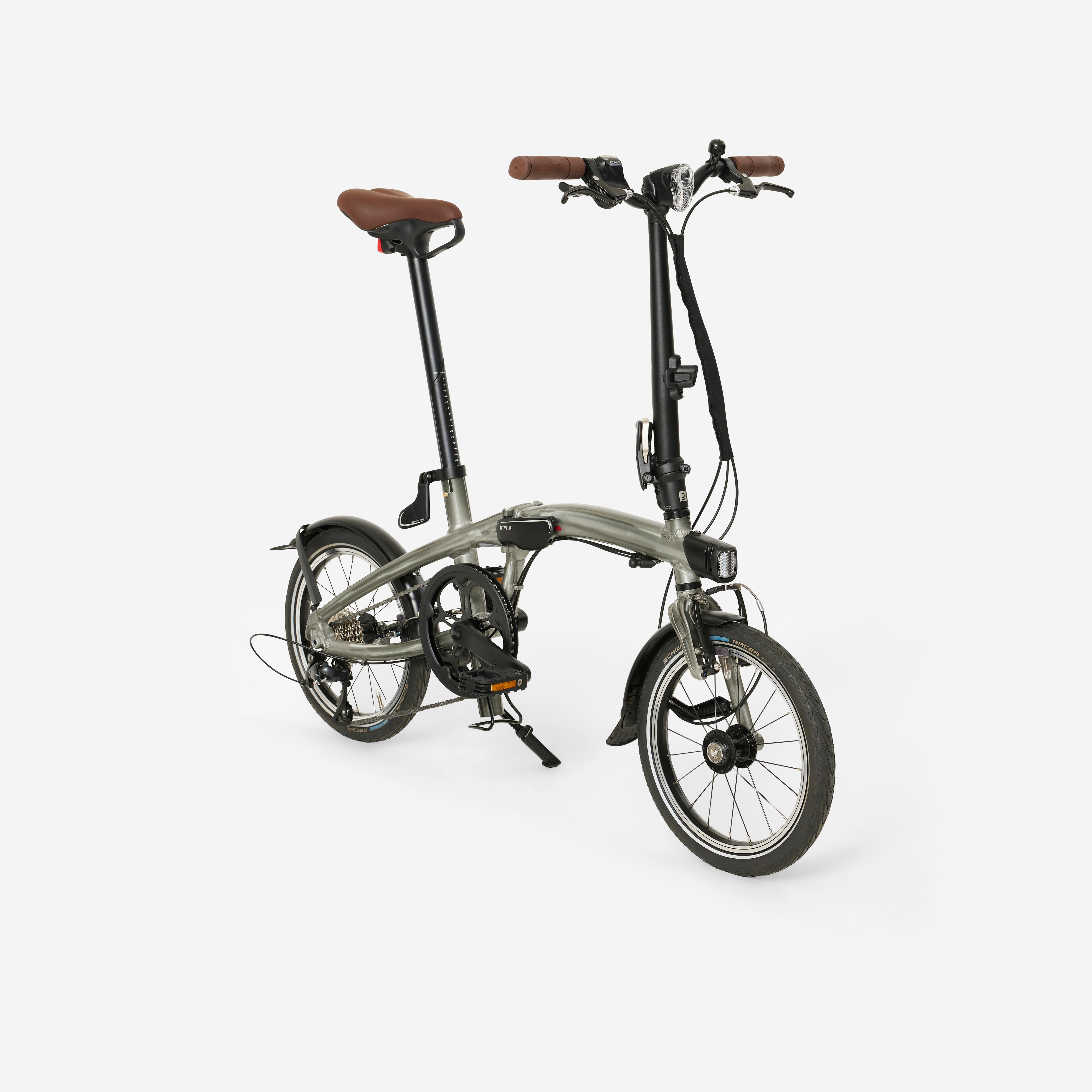 Ultra-Compact Folding Bike Fold Light 1 Second Aluminium - Decathlon