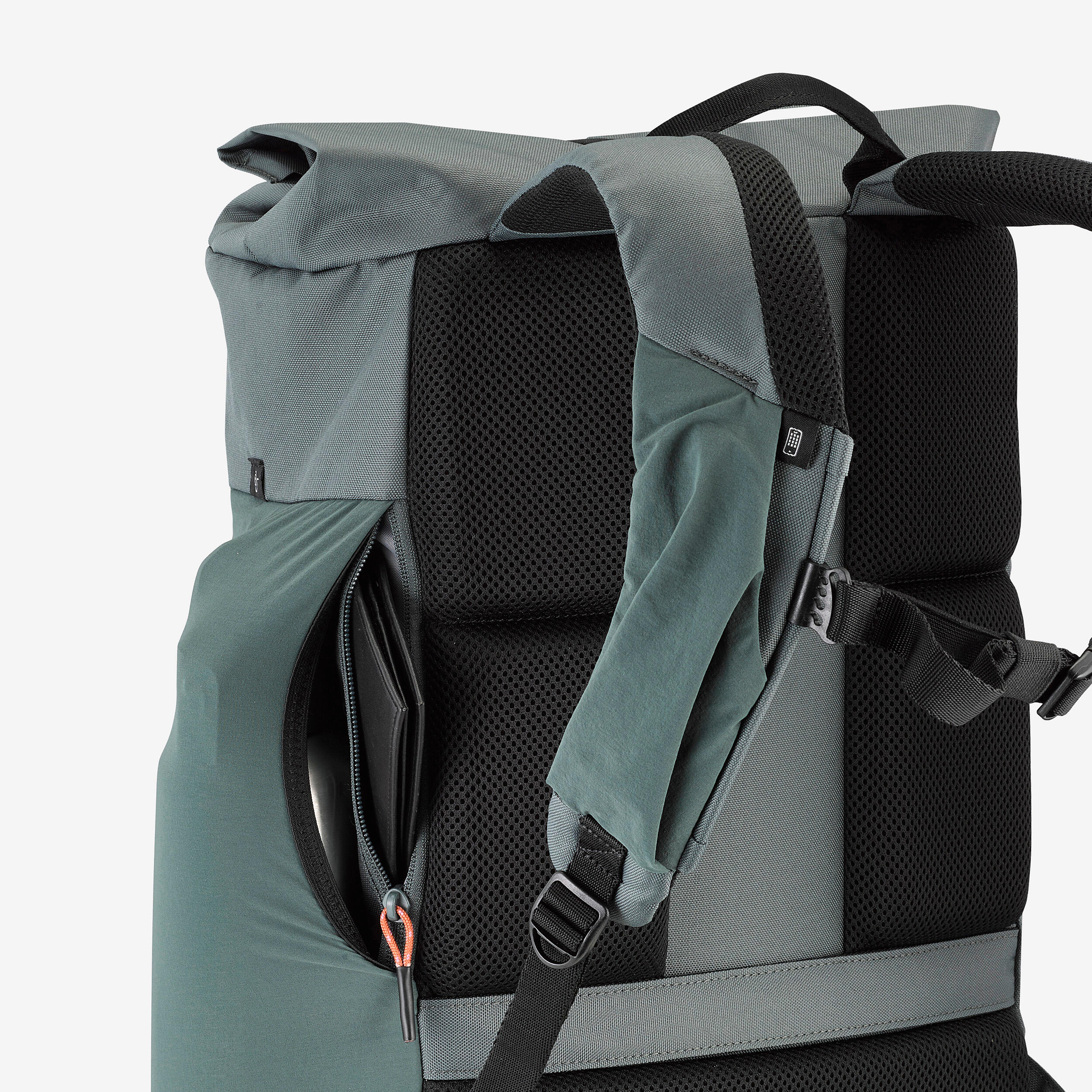 Hiking Backpack 23 L, NH500 Escape Rolltop green QUECHUA | Decathlon