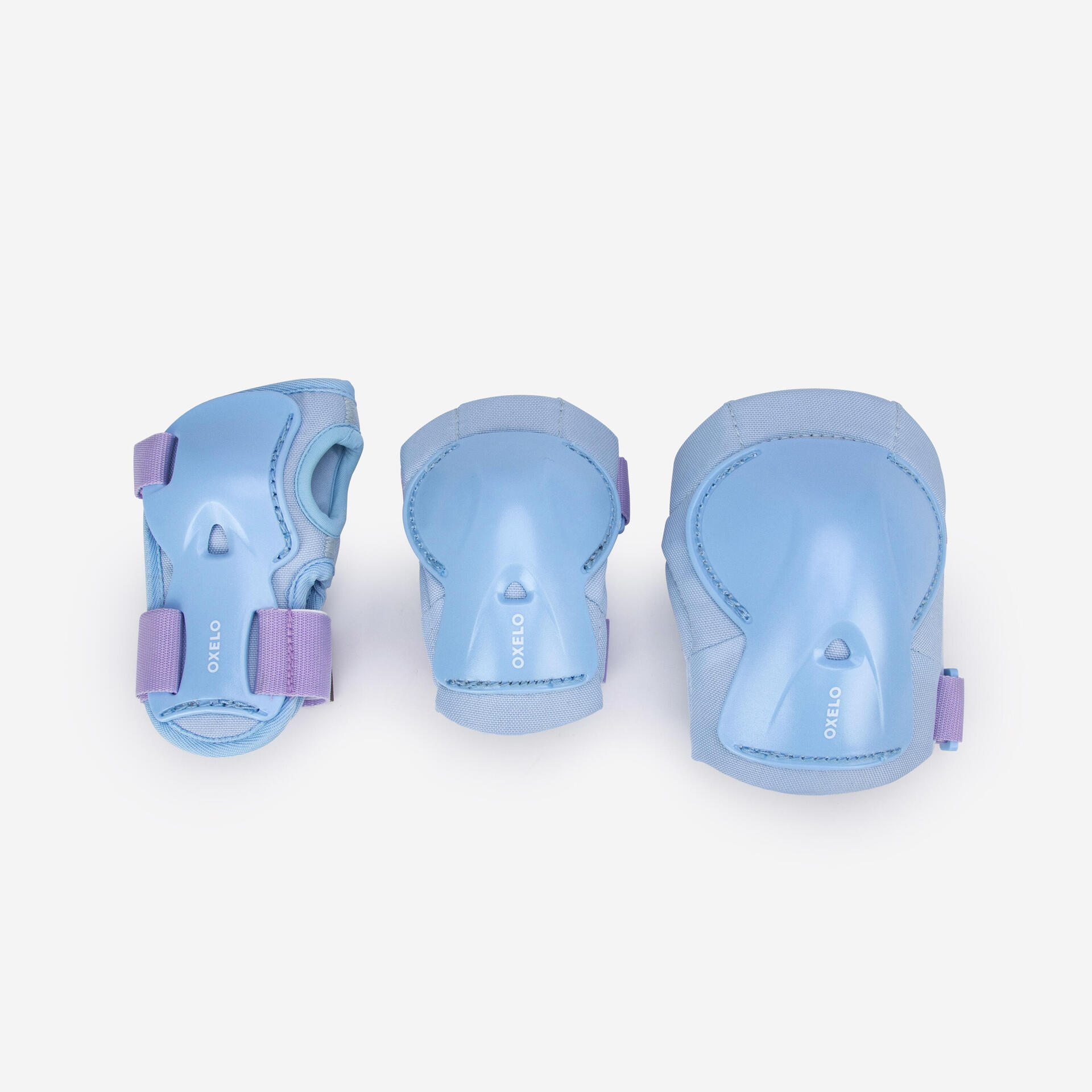 Kids' Inline Skate Protection Pads 3-Piece Play Kit Set - Circus Bunny