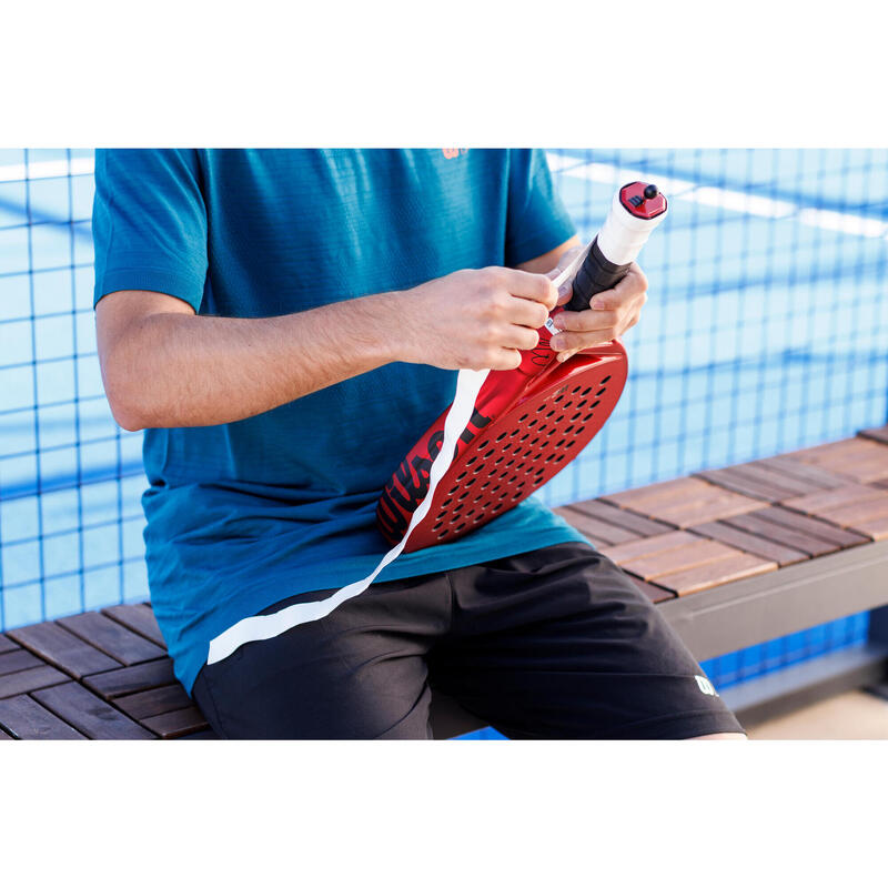 Griffband Padel Wilson - Pro Overgrip 12-er Pack weiss | WILSON ...