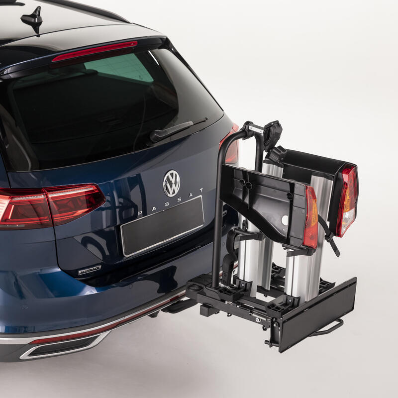 Fietsendrager Antares op trekhaak voor 2 elektrische fietsen | MENABO ...