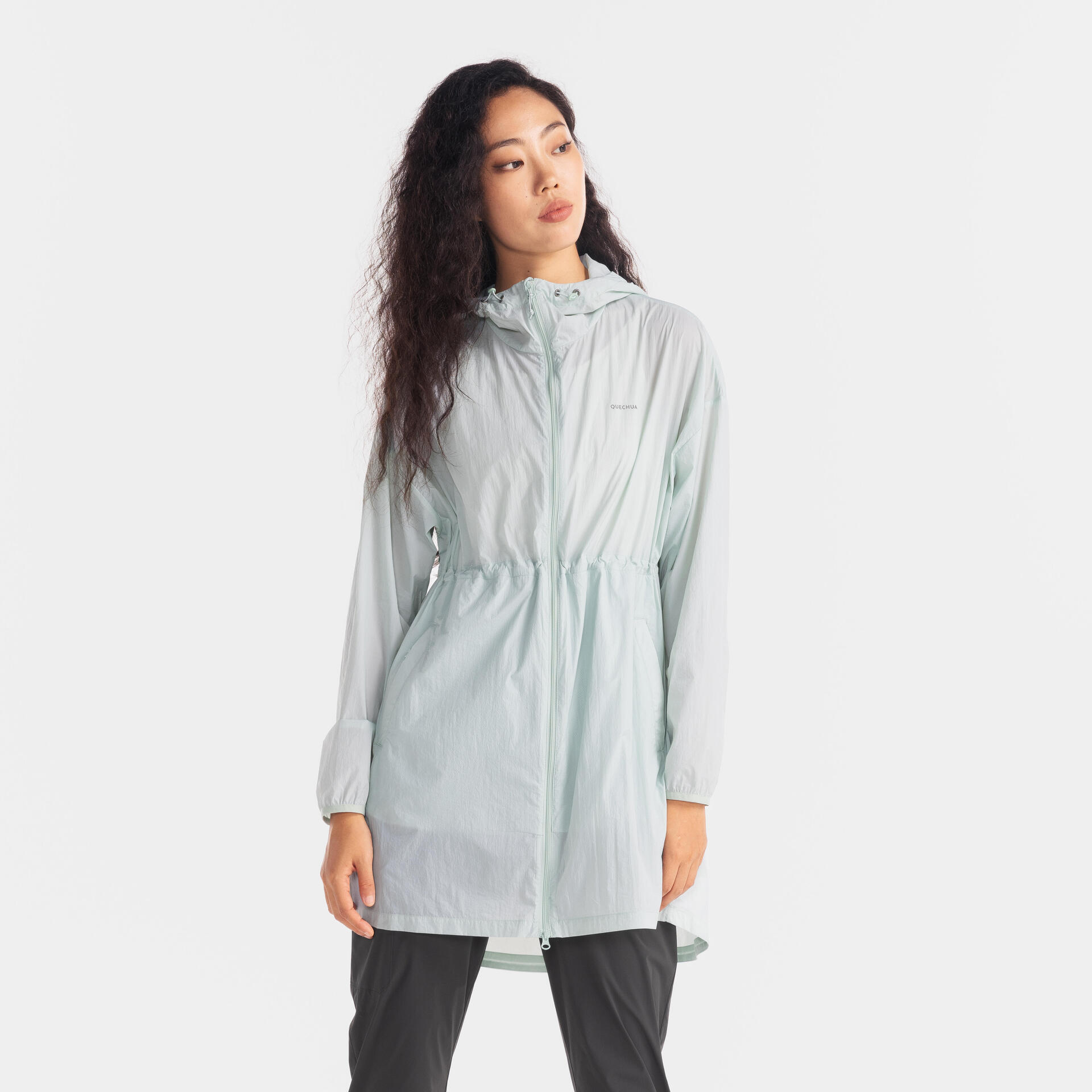 Anti uv helium 550 long jkt w green