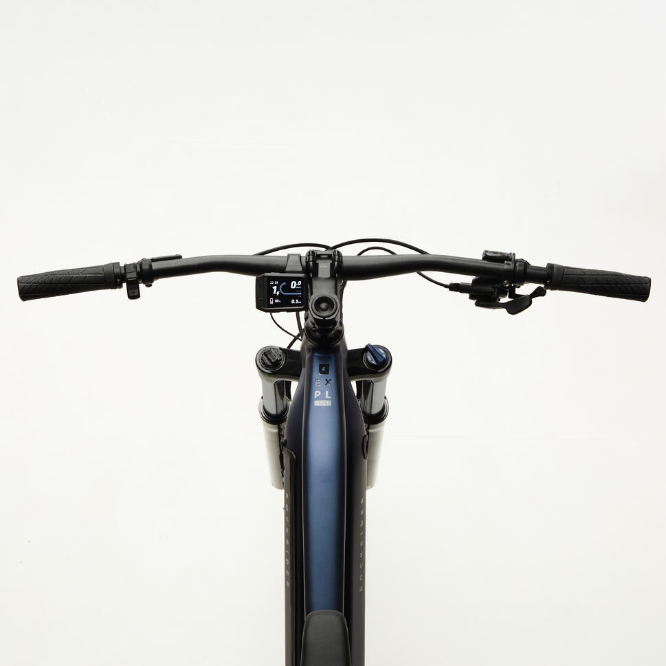 Vélo VTT électrique semi rigide 29" - E-EXPL 520 bleu nuit ROCKRIDER ...
