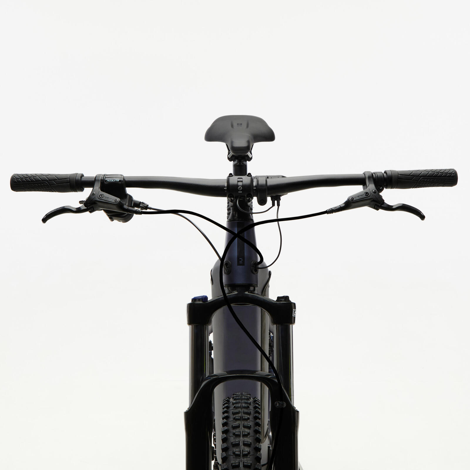 29" Hardtail Electric Mountain Bike E-EXPL 520 - Midnight Blue - Decathlon