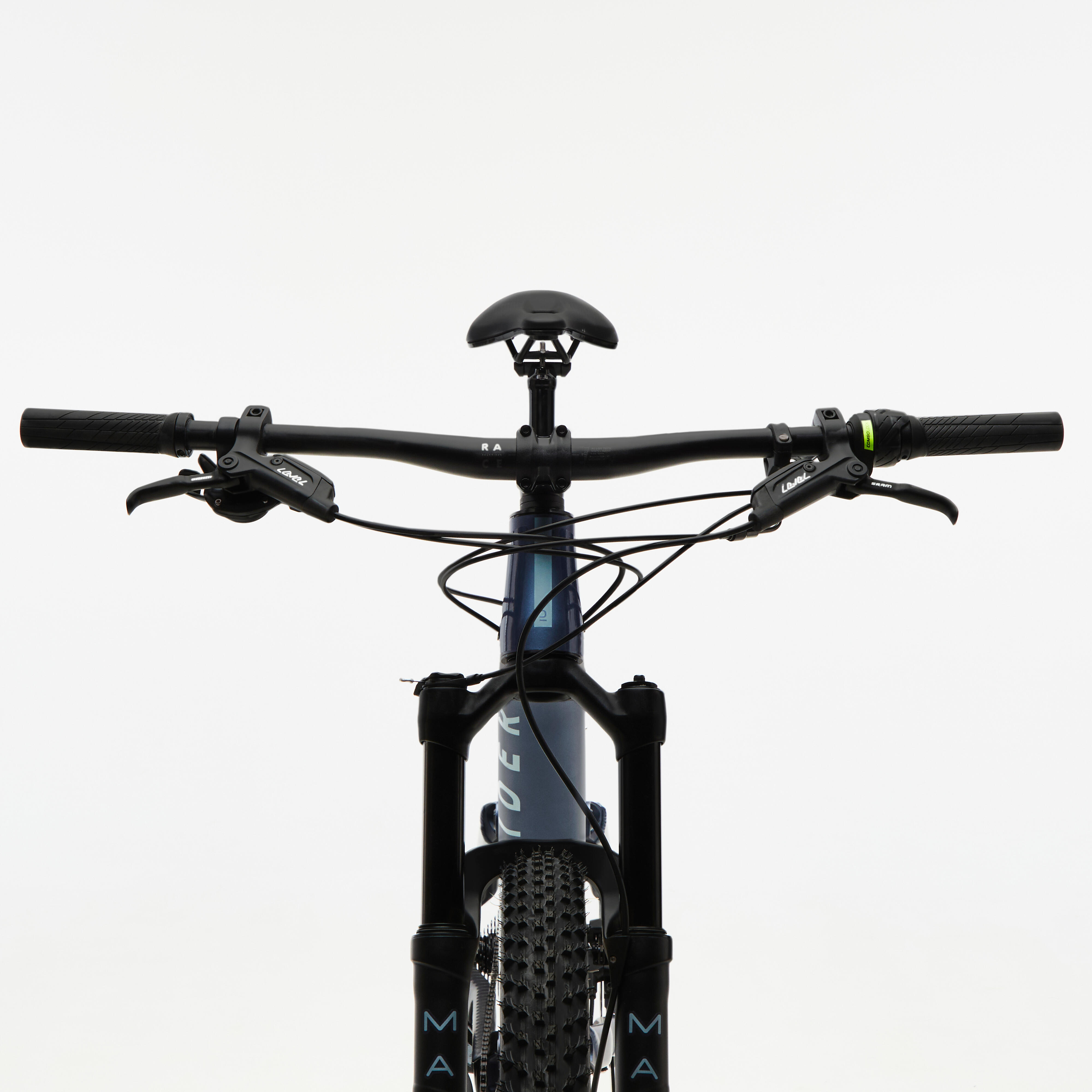 Horský bicykel XC Race 700 S hliníkový rám modrý - Decathlon