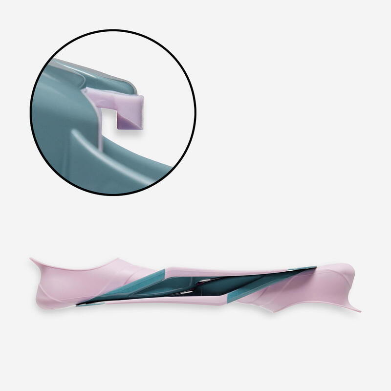 Peraja za ronjenje FF 100 Soft dečja - lila - Decathlon