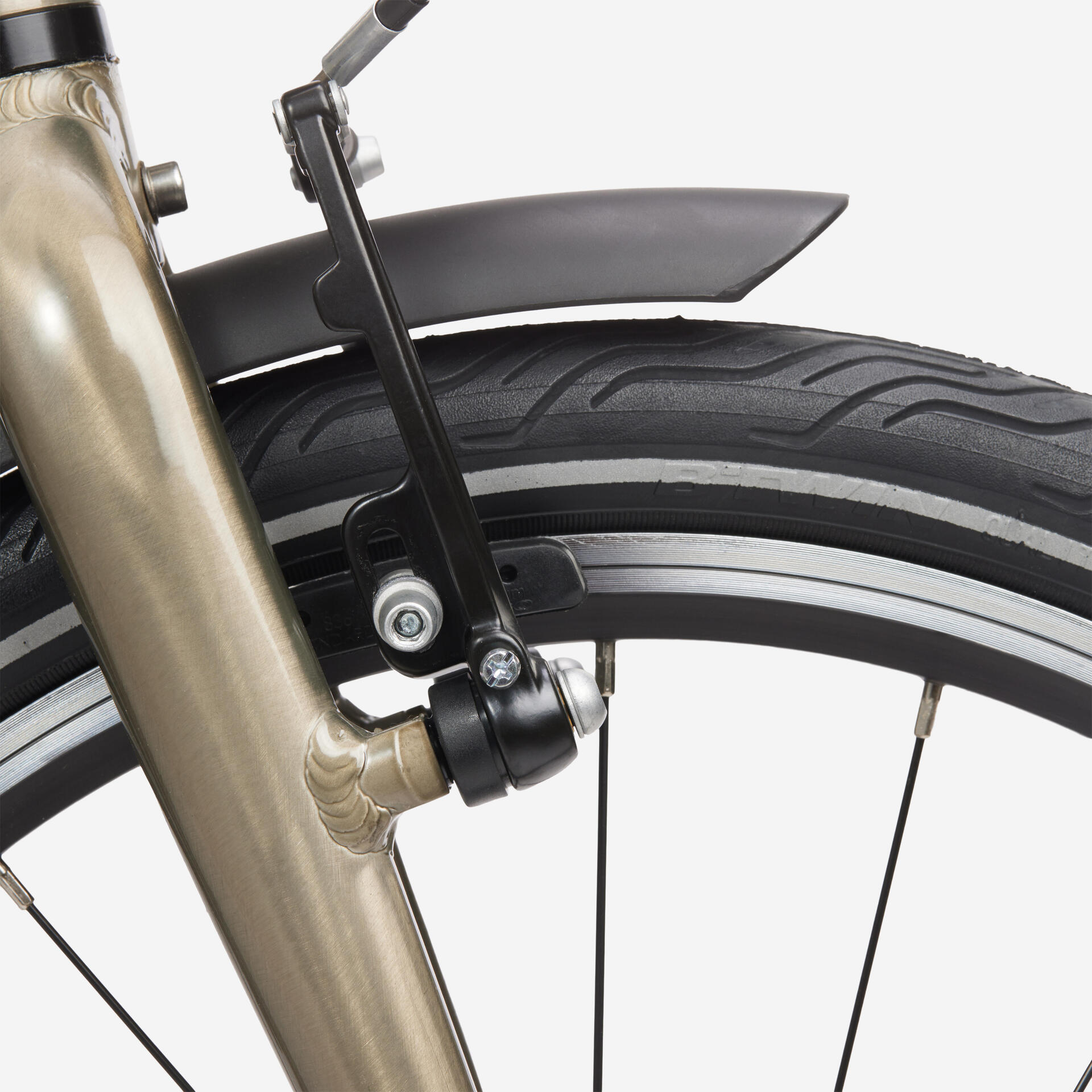 Folding Bike Fold 560 20 Inch 9 Speed - Beige
