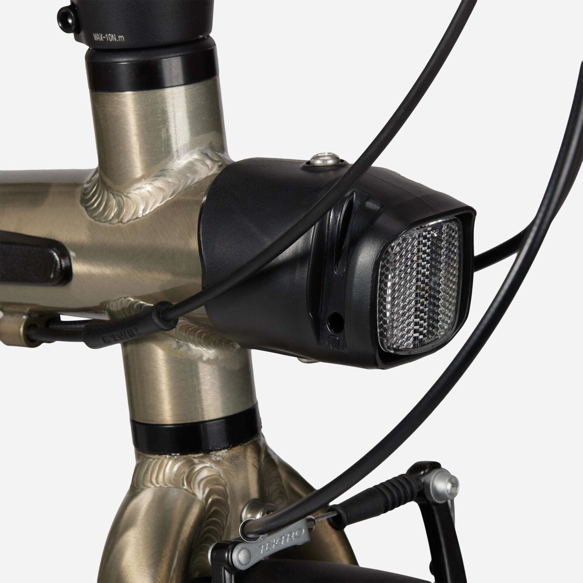 Folding Bike Fold 560 20 Inch 9 Speed - Beige