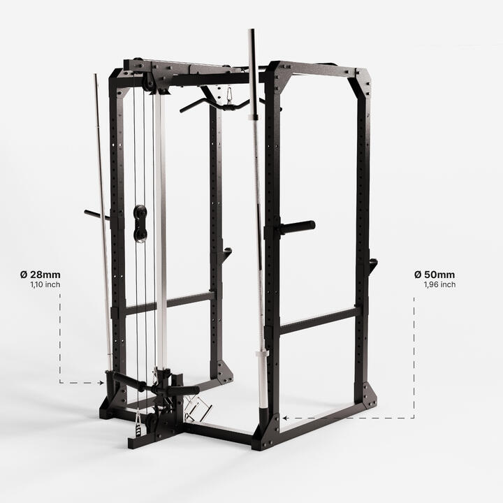 Cage de musculation - power rack 900 CORENGTH - Decathlon