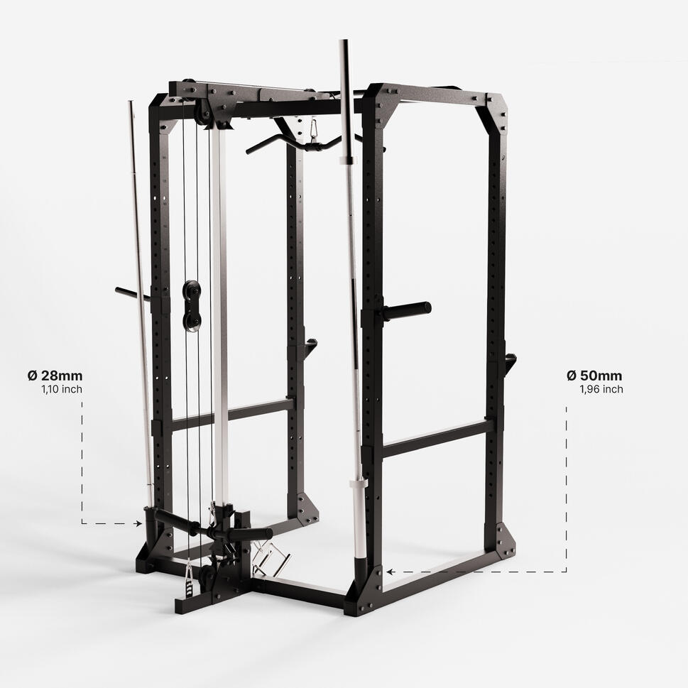 Klatka do treningu siłowego Corength Power Rack 900 CORENGTH | Decathlon