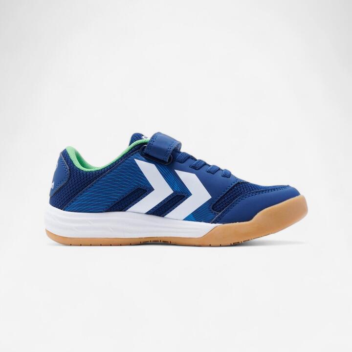 Chaussure de handball enfant - Hummel Multiplay stable lacets bleu ...