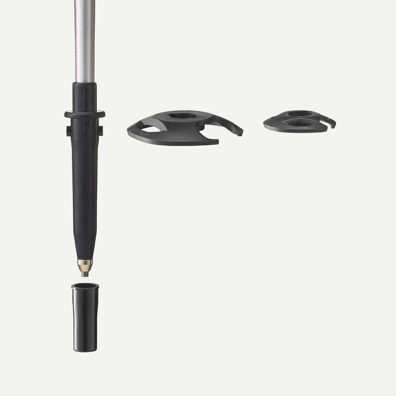 1 bâton poignée liège de trekking - Komperdell Ridge Hiker bleu ...