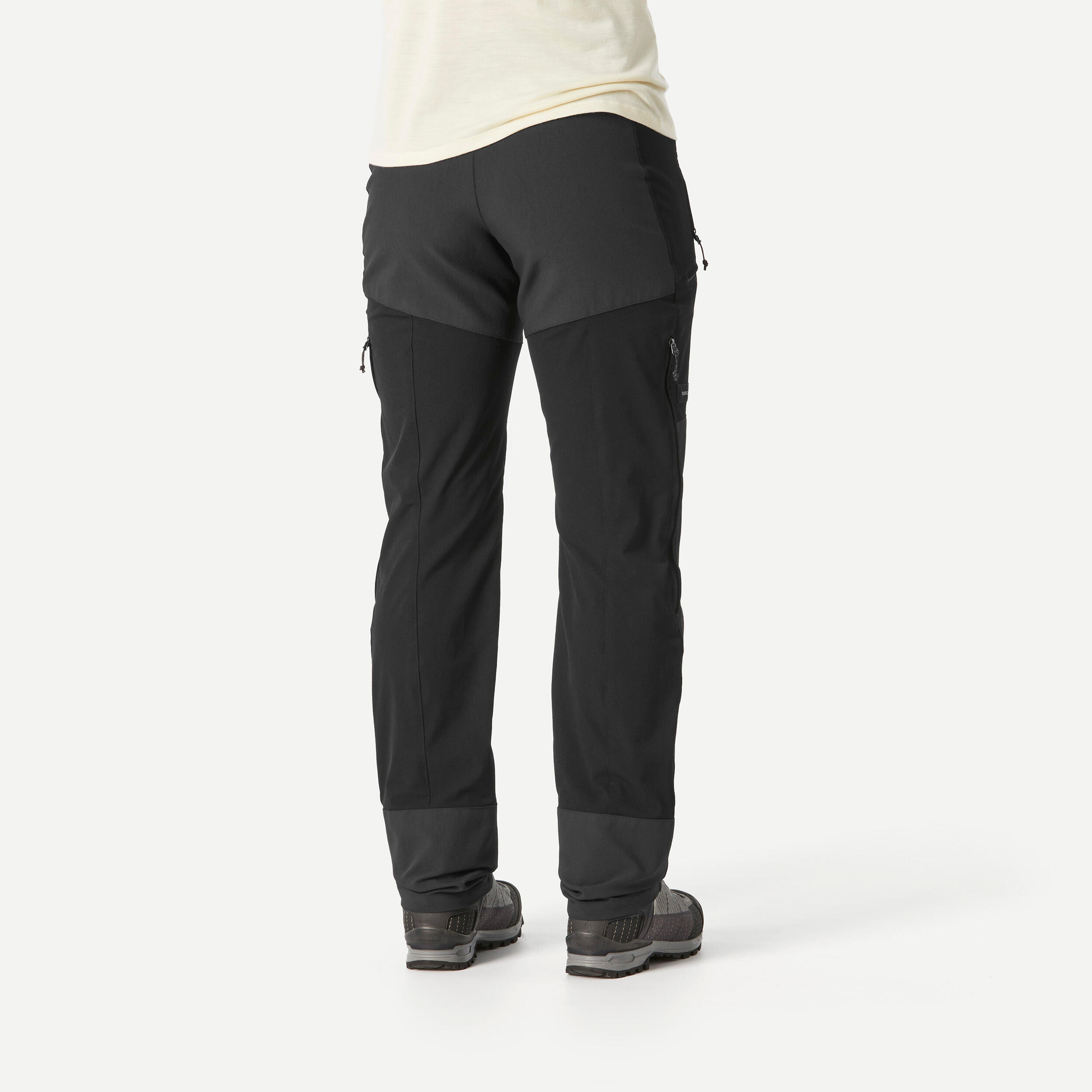 Pantalon de randonnée femme – MT 900 - Noir, Noir Fum - Simond - Décathlon